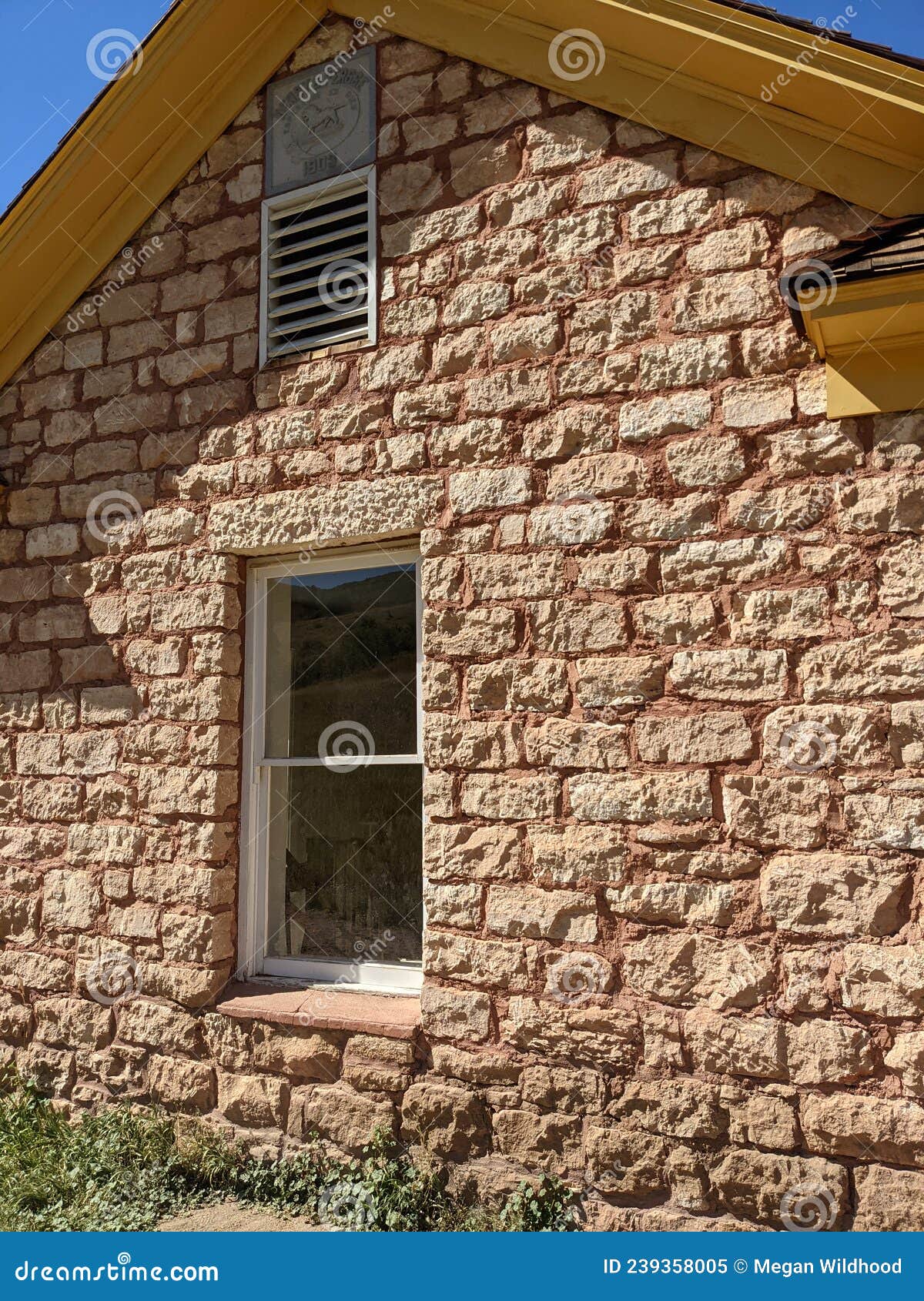 Bleached Brick stock image. Image of facade, property - 239358005