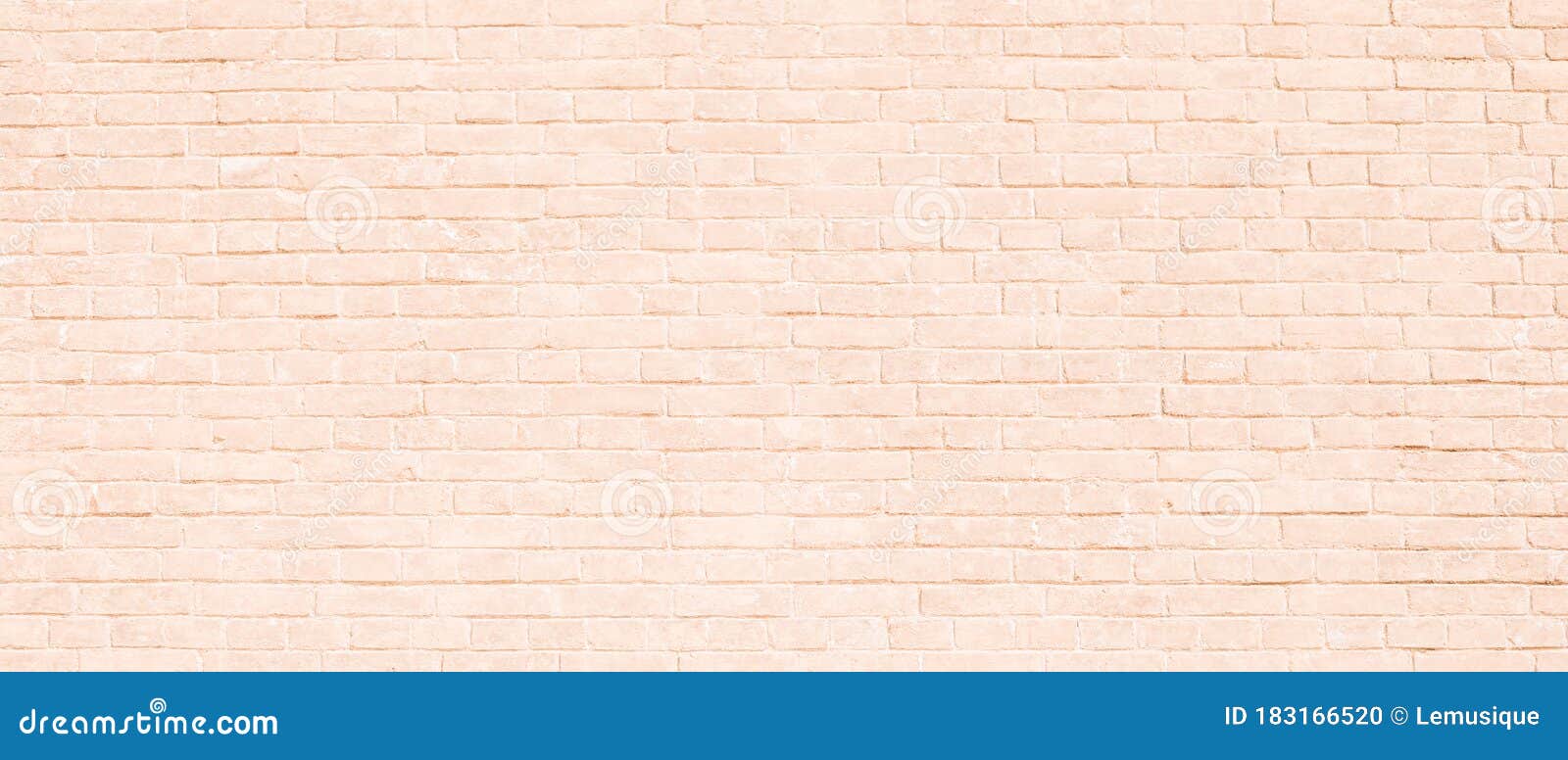 Light Brick Wall in the Sunlight. Bright Brick Texture in Pastel Pink ...