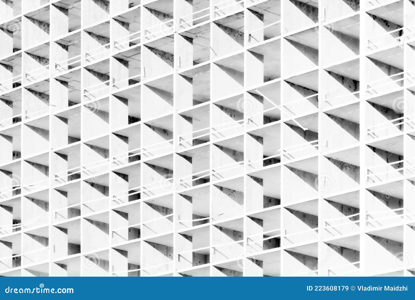 The Light or Bright Black and White Background or Backdrop of New ...