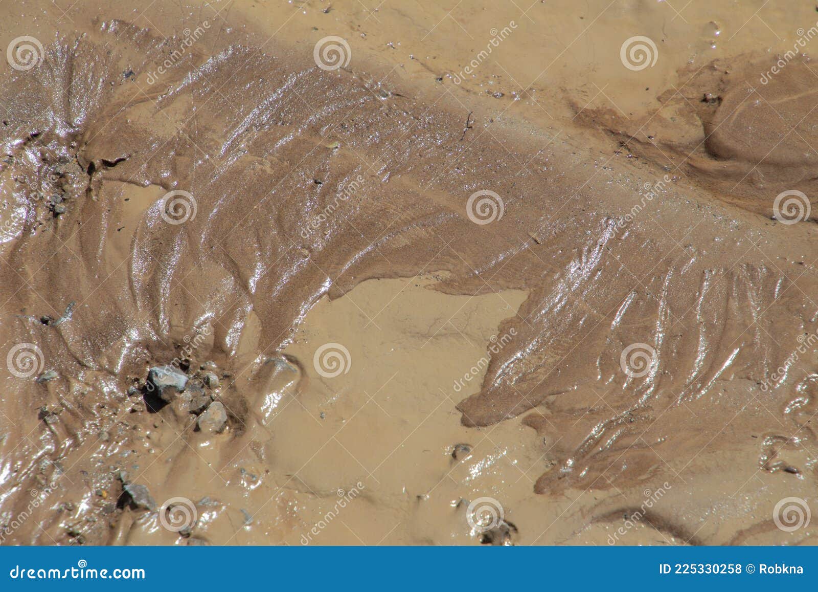 Light Brown and Beige Wet Mud Texture for Background Stock Photo ...