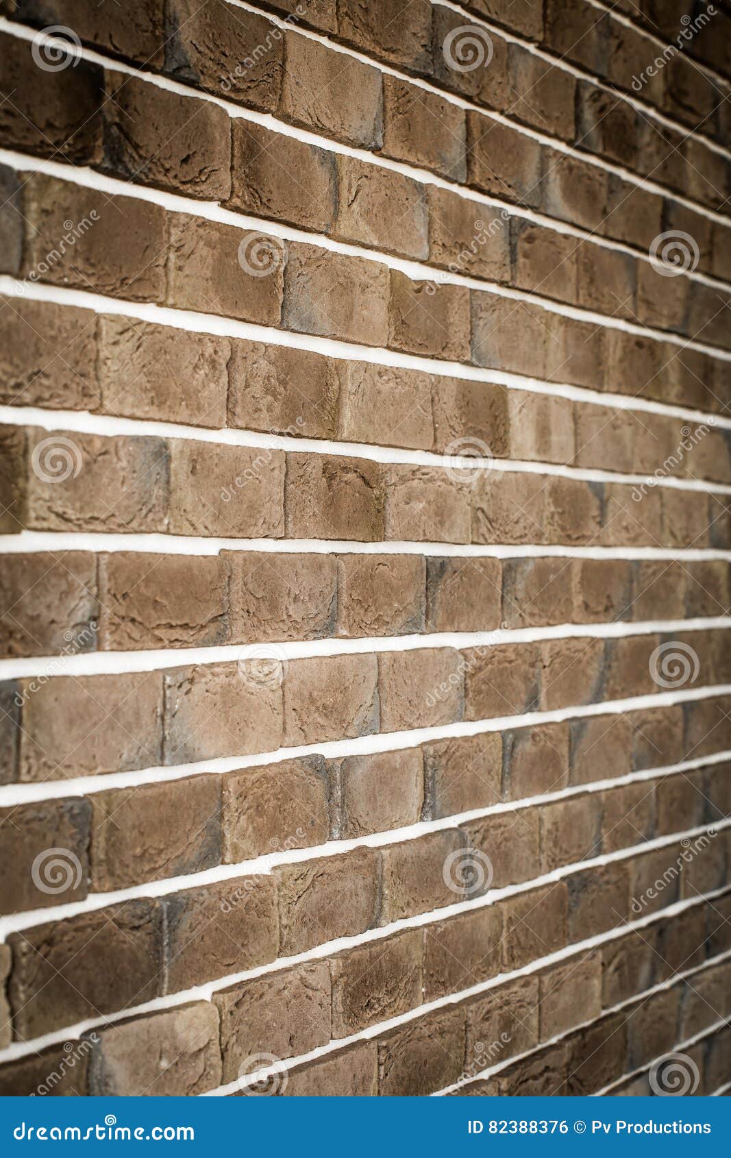 Light Brown Brick Wall in a Diagonal Stock Photo - Image of europe ...