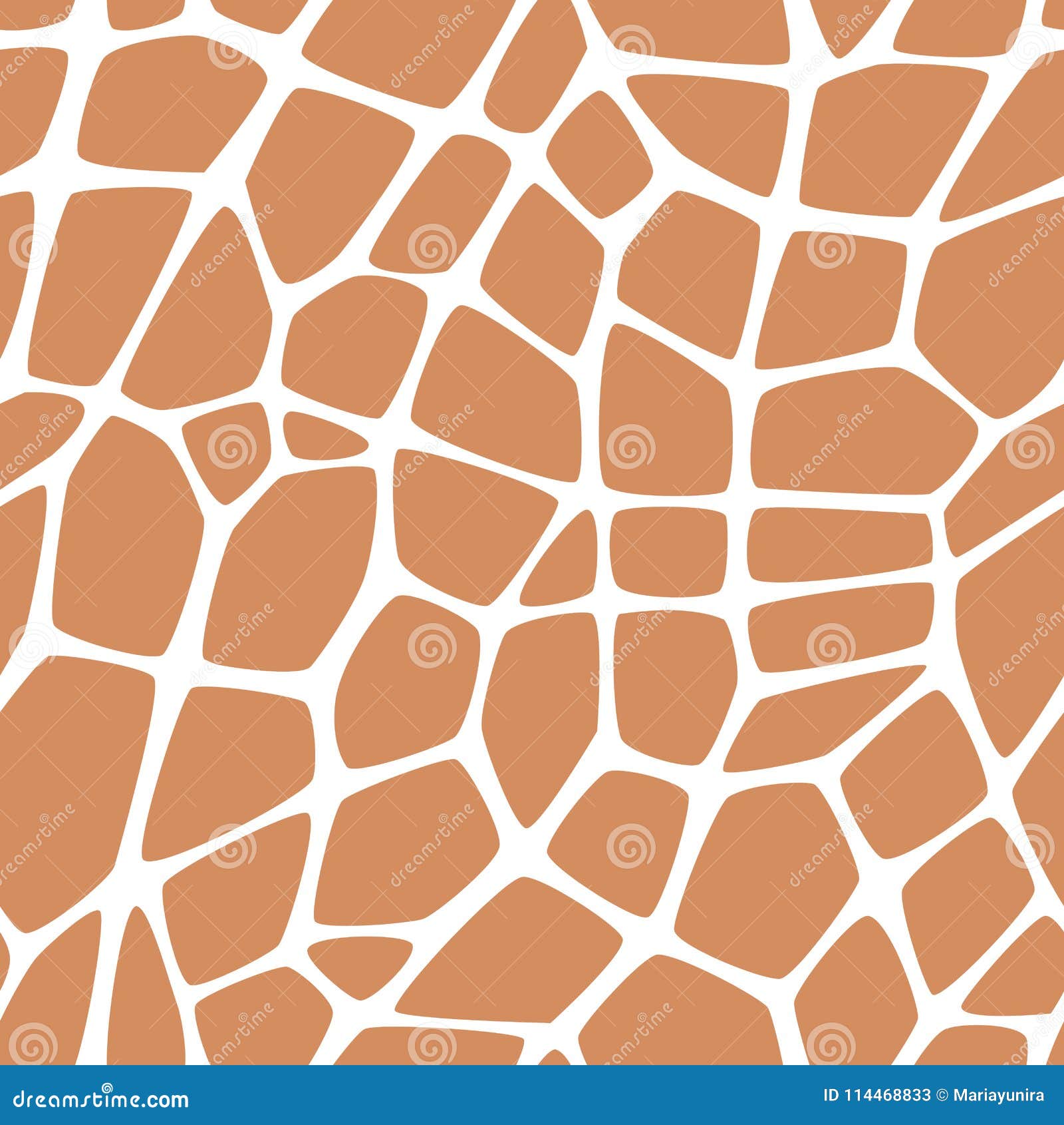 Giraffe Texture Seamless Vector Background Stock Vector - Illustration ...