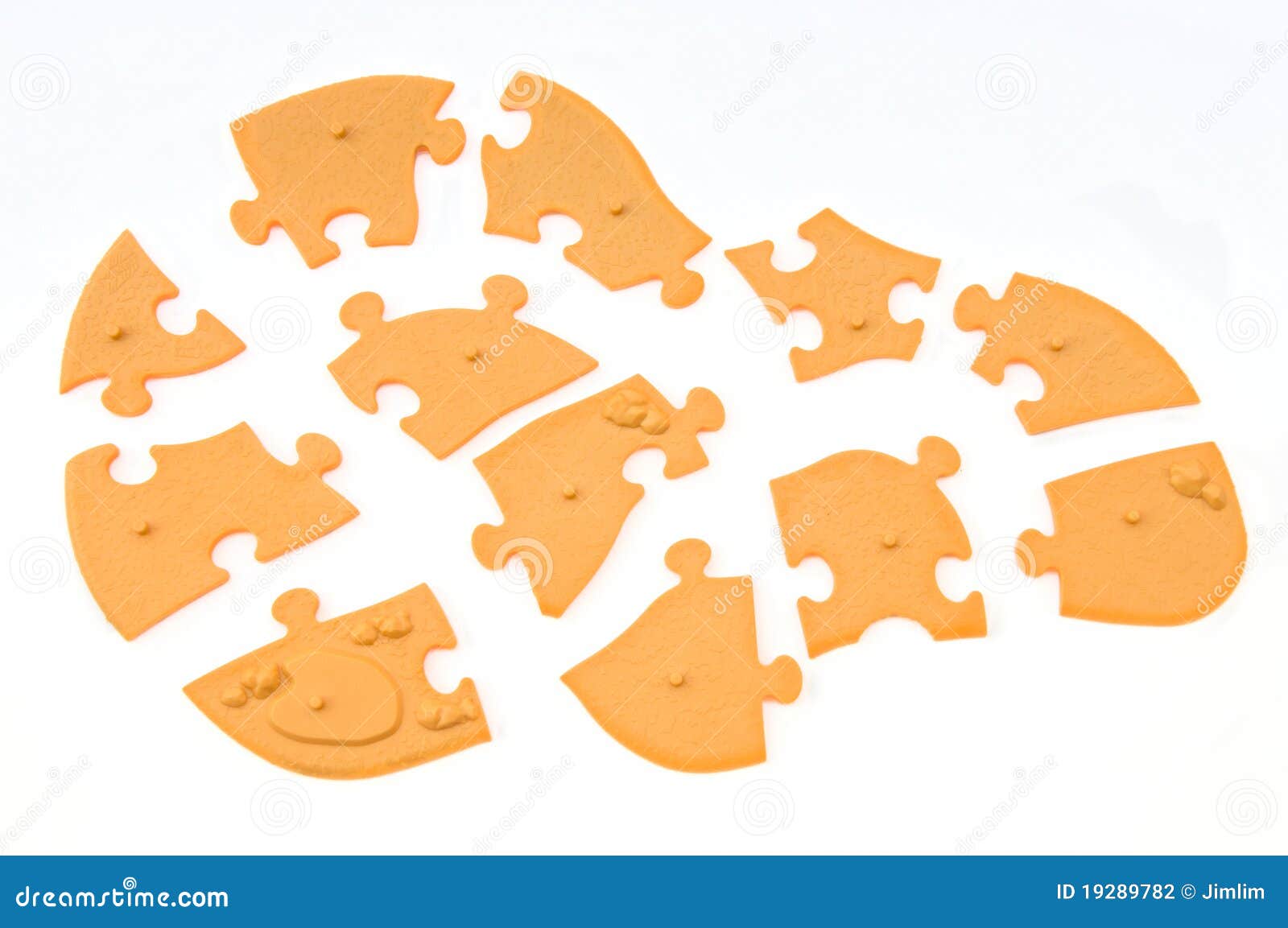 The Light Brown of Jigsaw Puzzle Stock Photo - Image of cartoon ...