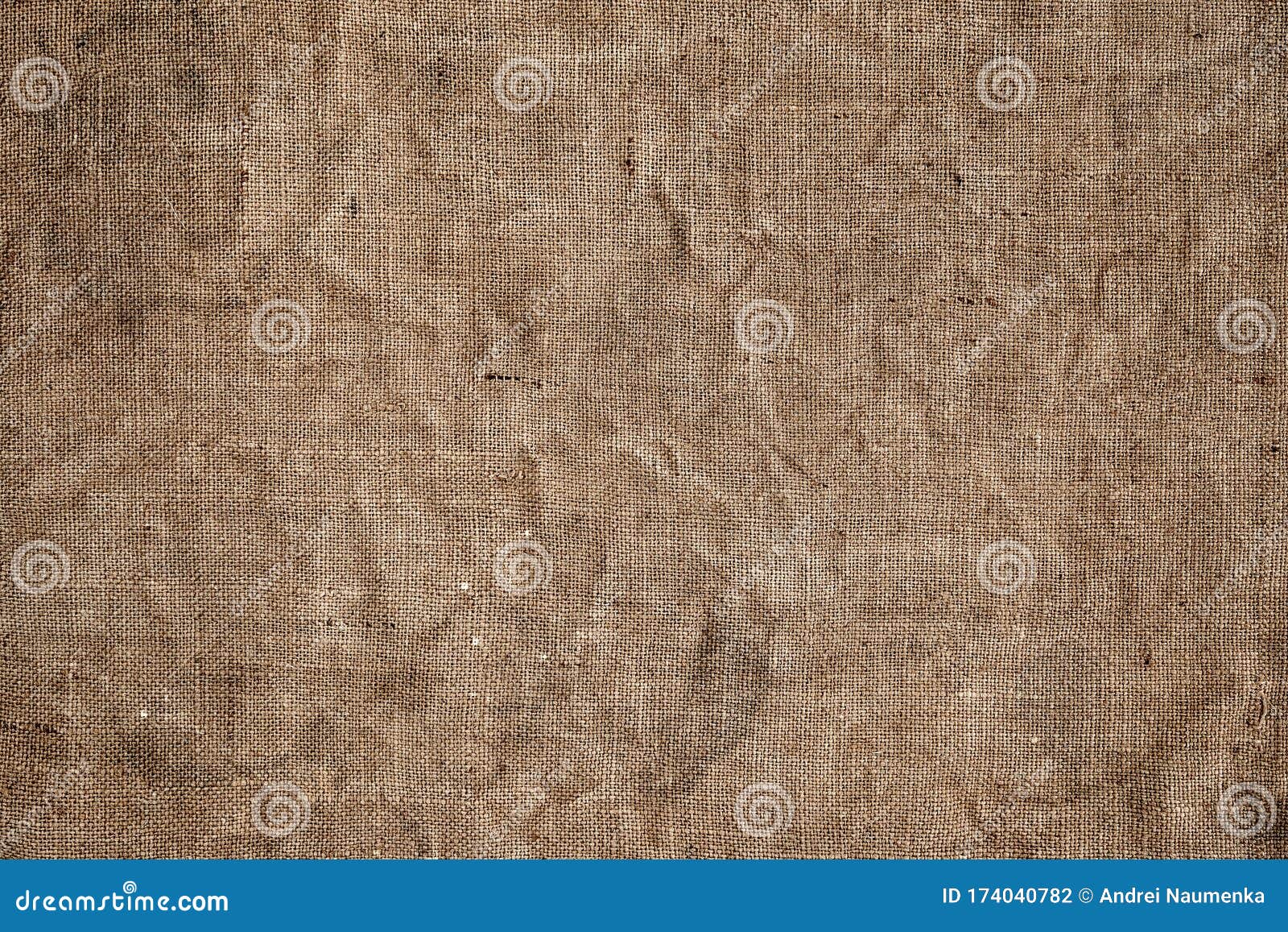 Light Brown Natural Linen Texture for the Background. Close Up Stock ...