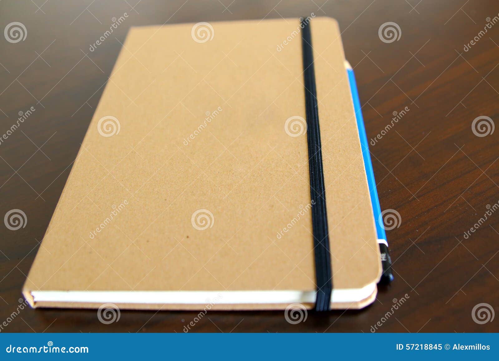 Light Brown Notepad Book and Pencil Stock Image - Image of stains, aged ...