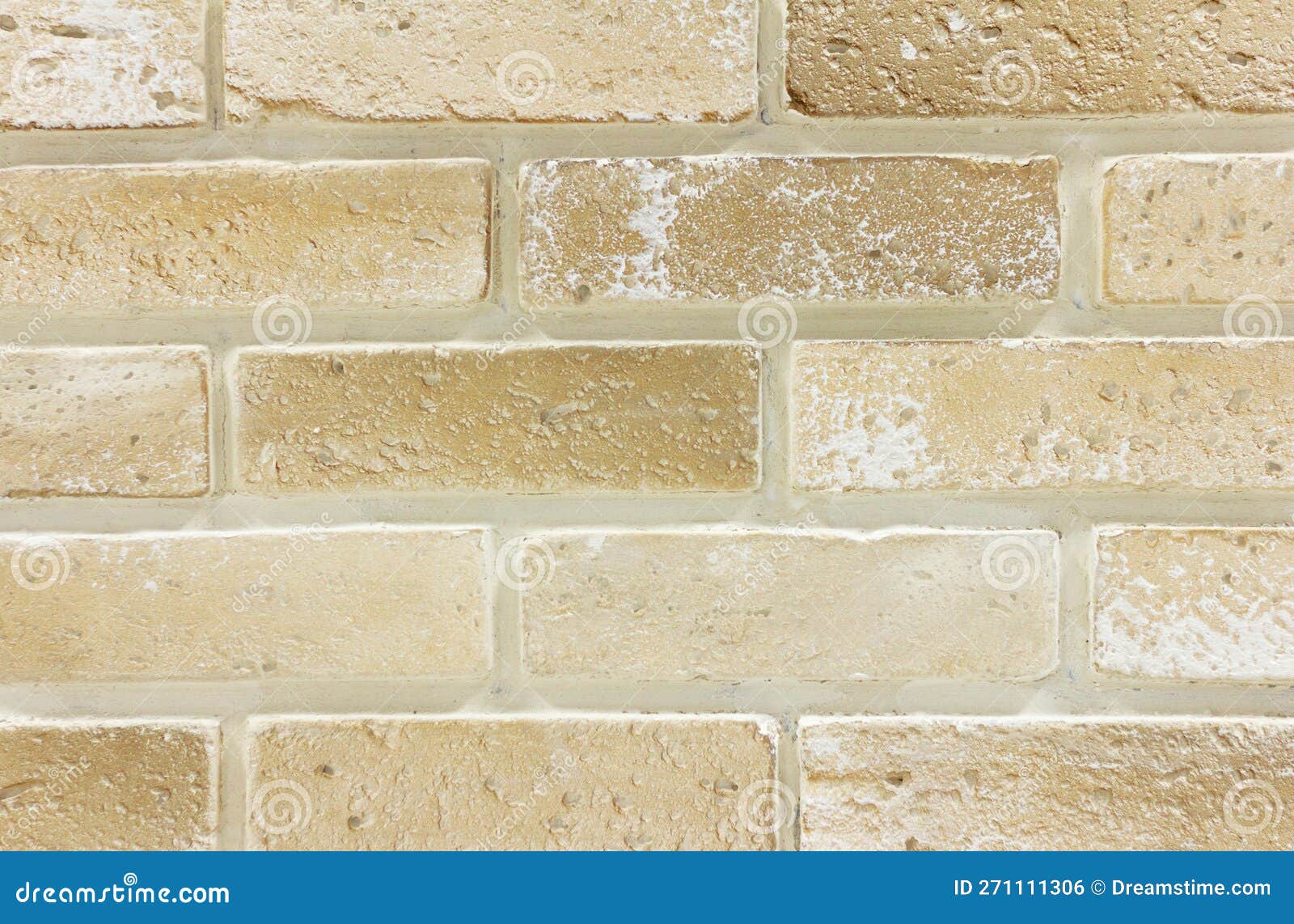 Light Brown Ornamental Brick Wall Forms Part of Interior in House ...