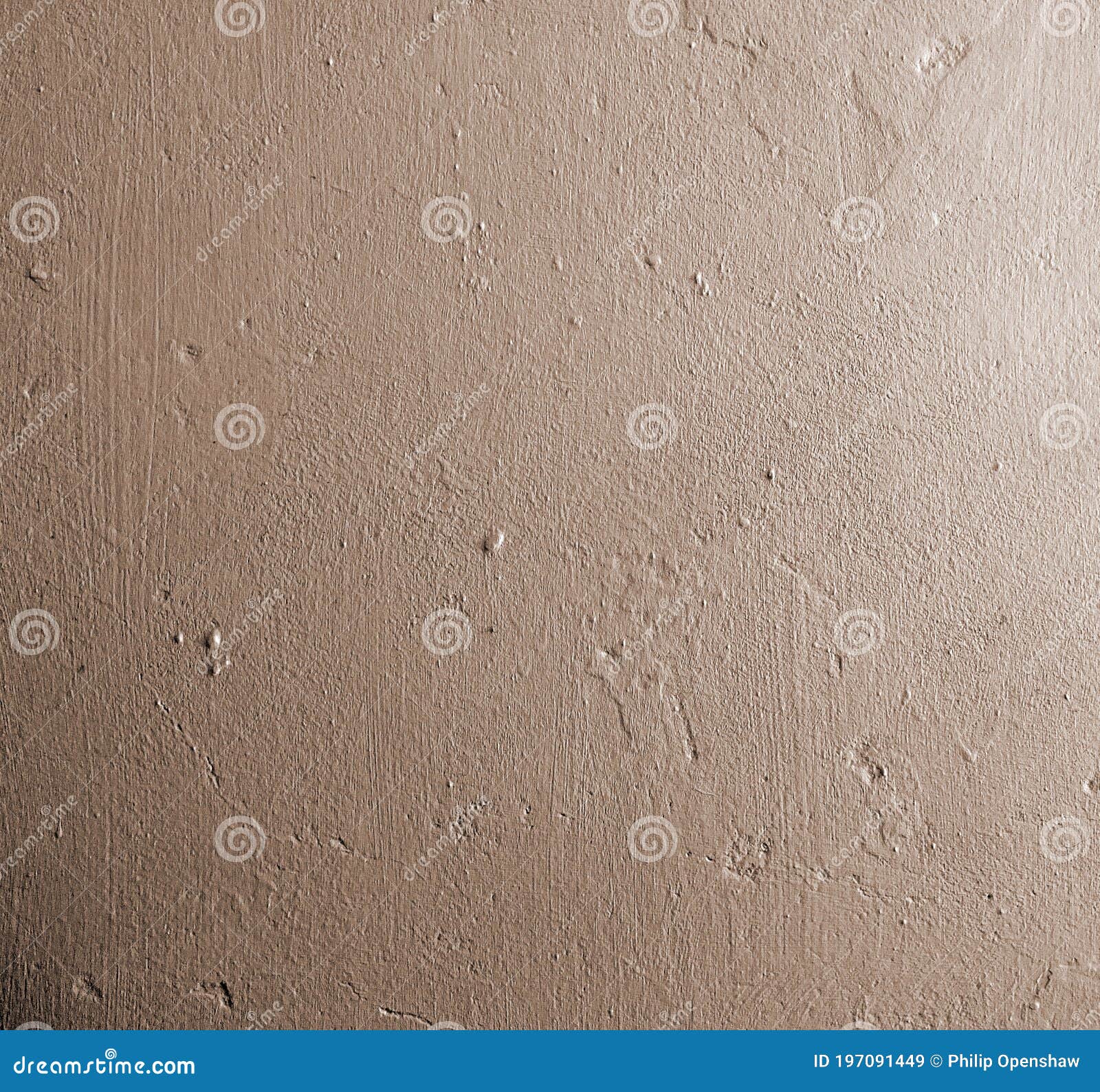 Light Brown Painted Plaster Wall Background with Brush Marks Texture ...