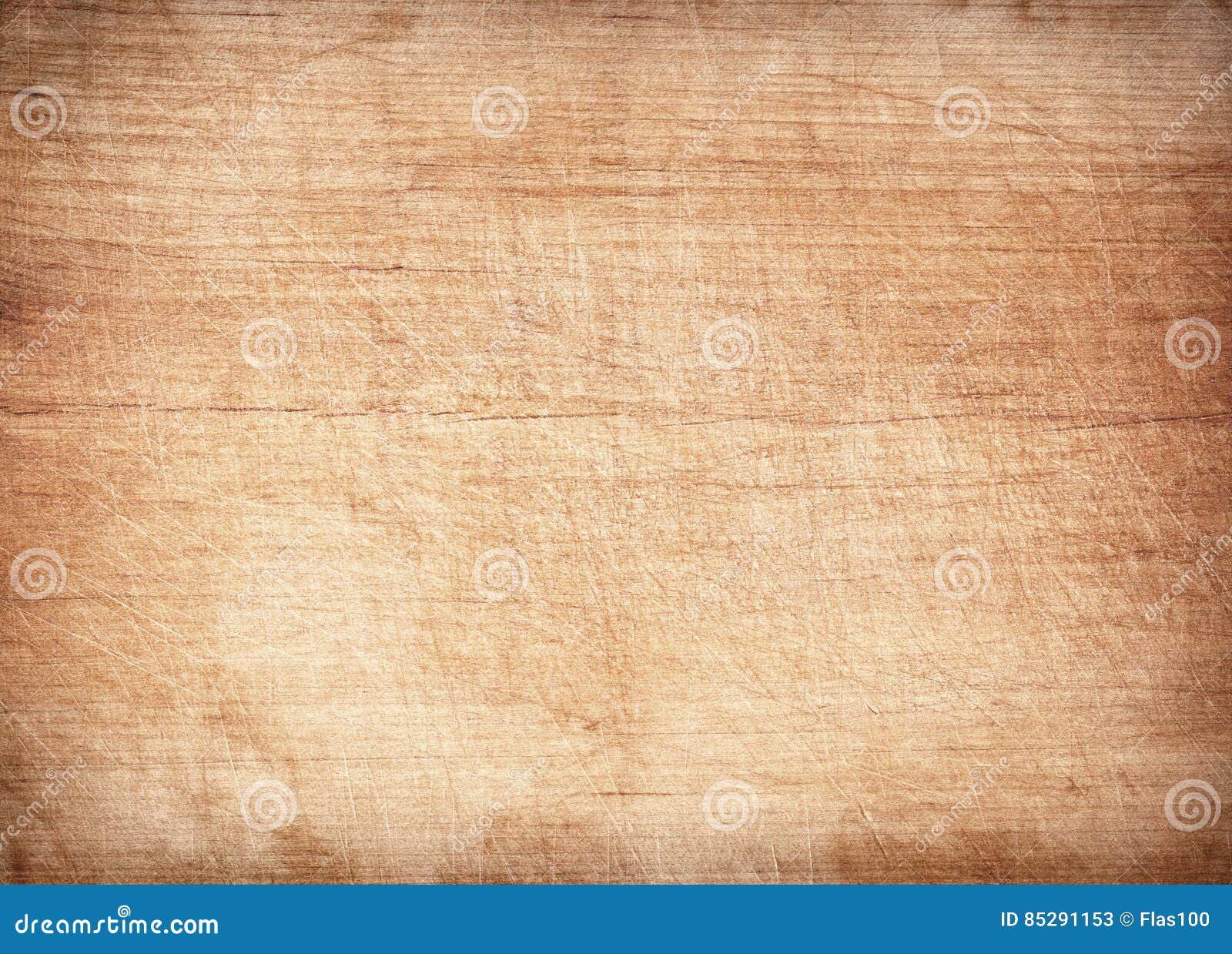 Light Brown Scratched Wooden Cutting Board. Wood Texture Stock Image ...