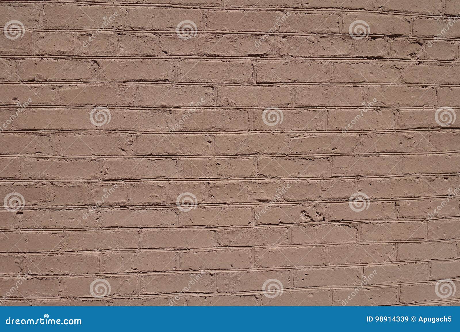 Light Brown Painted Brick Wall Surface Stock Image - Image of brown ...