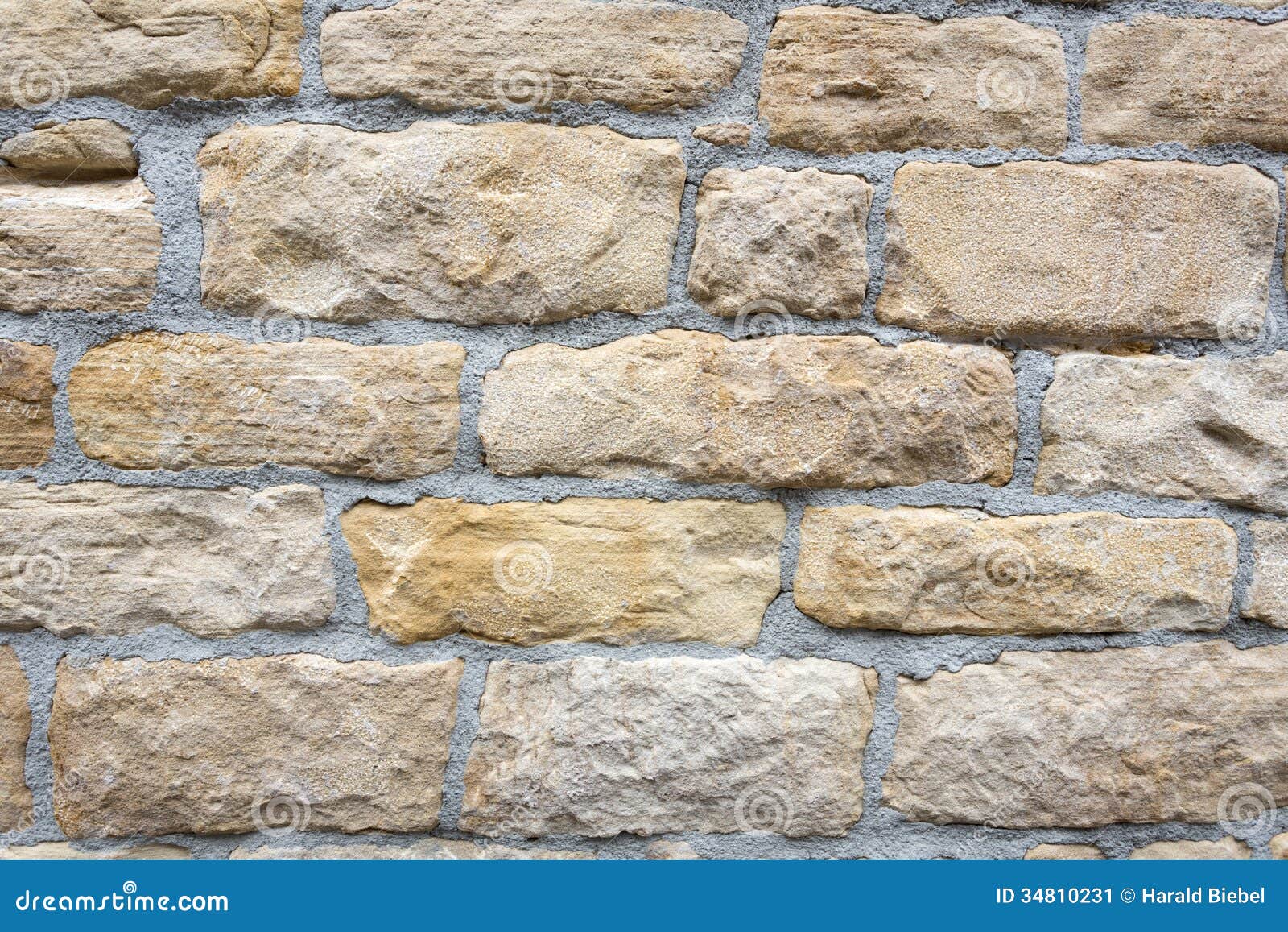 Light brown stone wall stock image. Image of stone, wall - 34810231