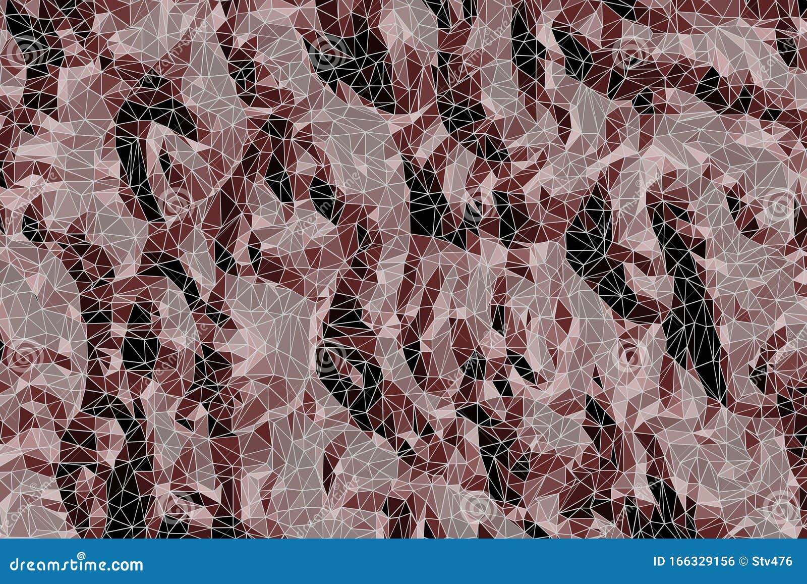 Light Brown To Black Abstract Triangles in Pastel Colors Separated by ...