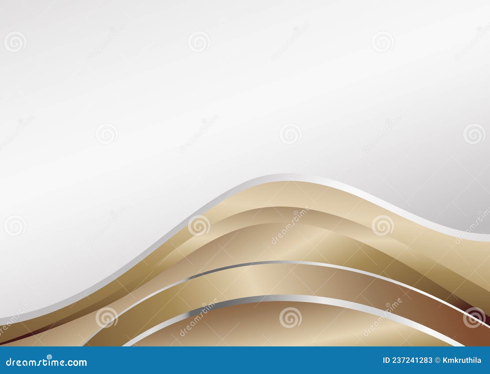 Light Brown Wavy Background with Space for Your Text Vector Image ...