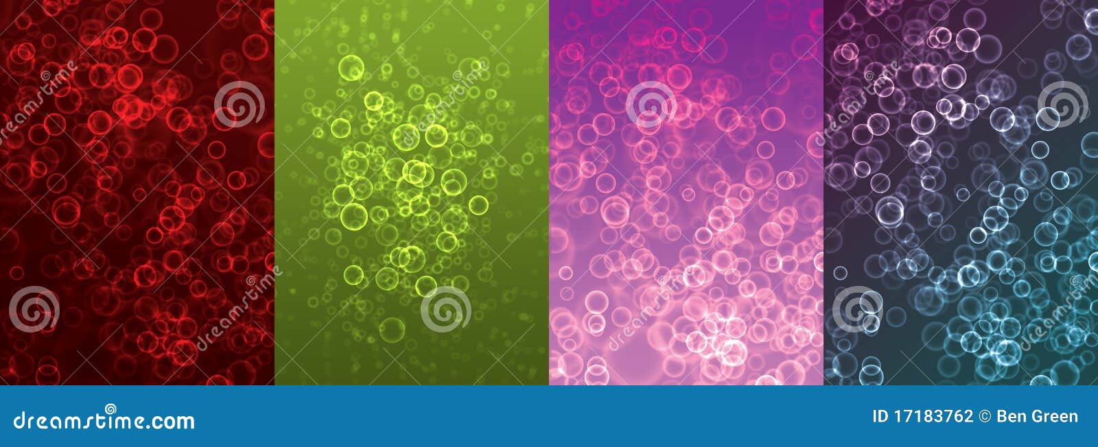 Light Bubbles Collection stock illustration. Illustration of colourful ...