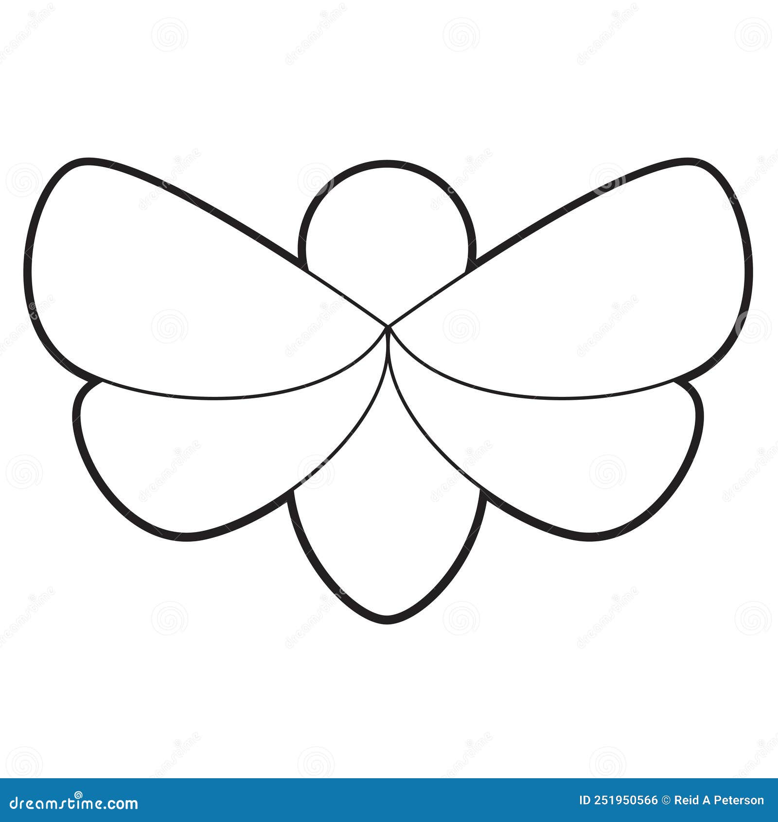 Light Lightning Bug Insect Lines Outline Isolated Stock Illustration ...