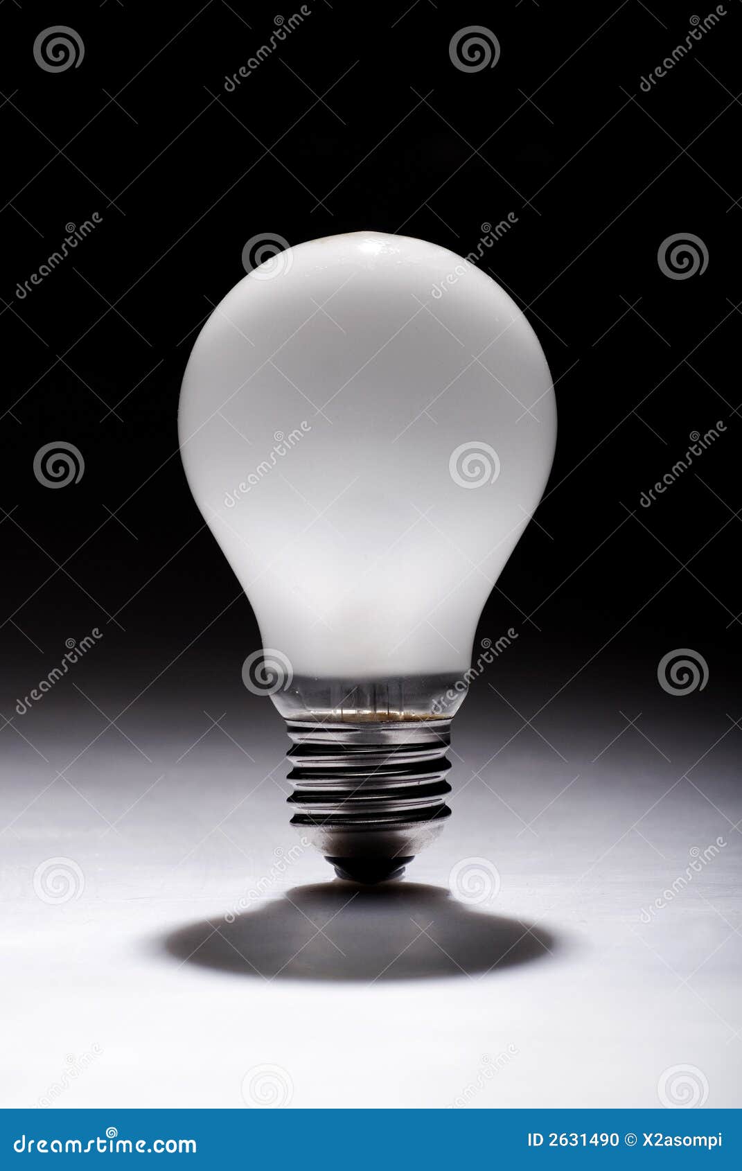Light bulb stock photo. Image of glass, bulb, shadow, white - 2631490