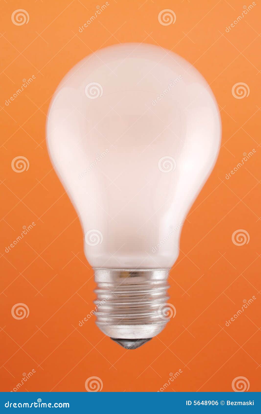 Light bulb stock photo. Image of reflection, glowing, abstract - 5648906