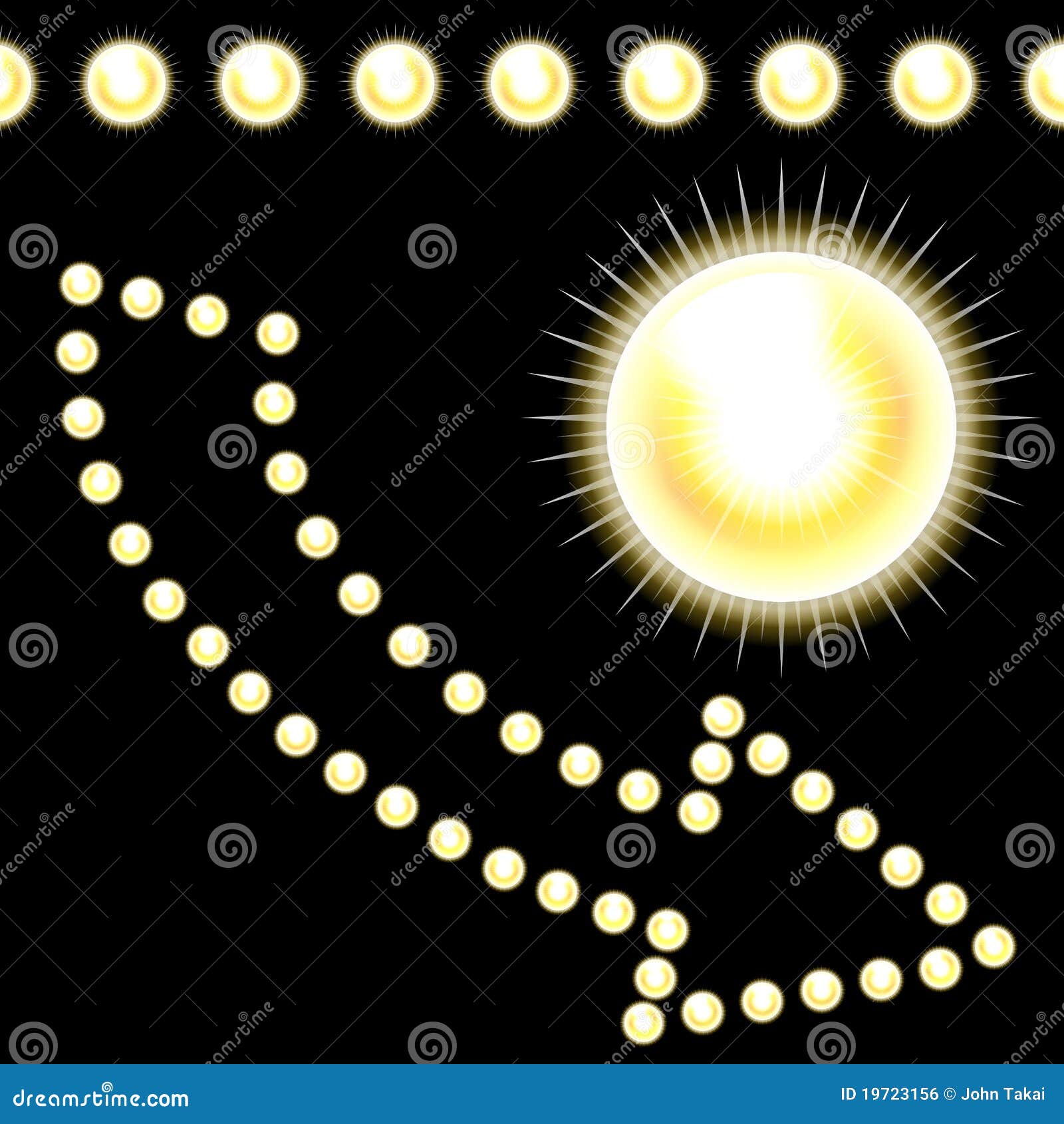 Light Bulb Arrow Design Element Stock Vector - Illustration of shape ...