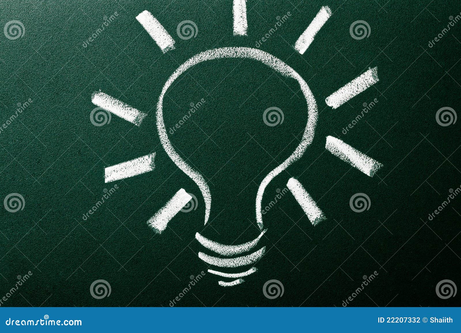 Light bulb as idea concept stock photo. Image of money - 22207332