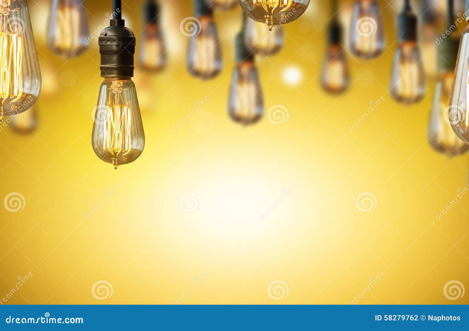 Light bulb background stock photo. Image of antique, idea - 58279762