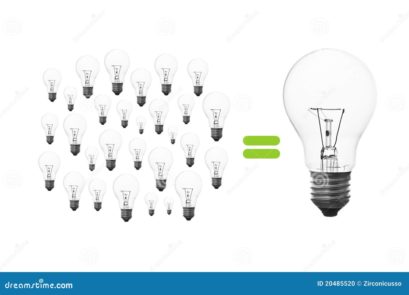 Light bulb brainstorming stock photo. Image of inspiration - 20485520