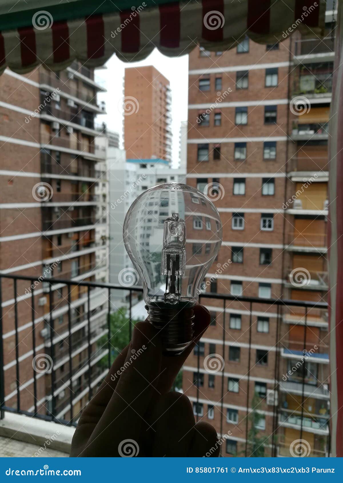Light Bulb stock image. Image of buildings, back, bokeh - 85801761