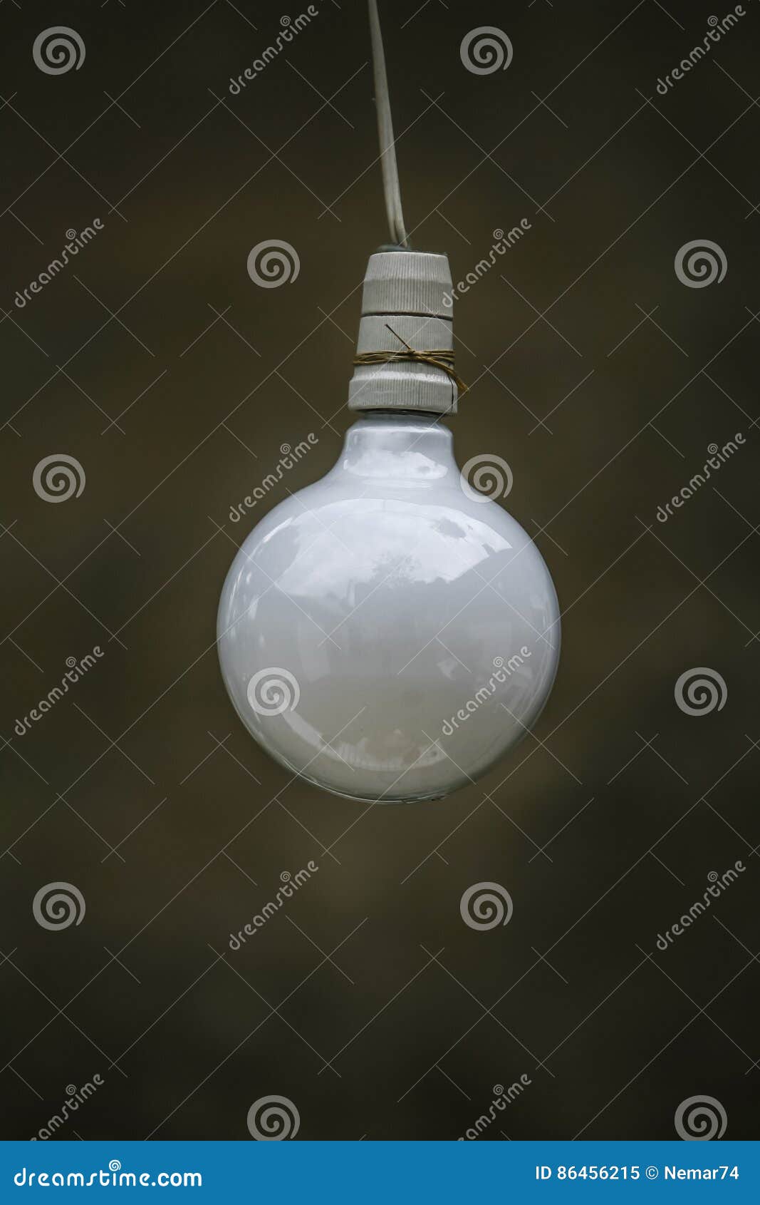 Light bulb with cable stock image. Image of restaurant - 86456215