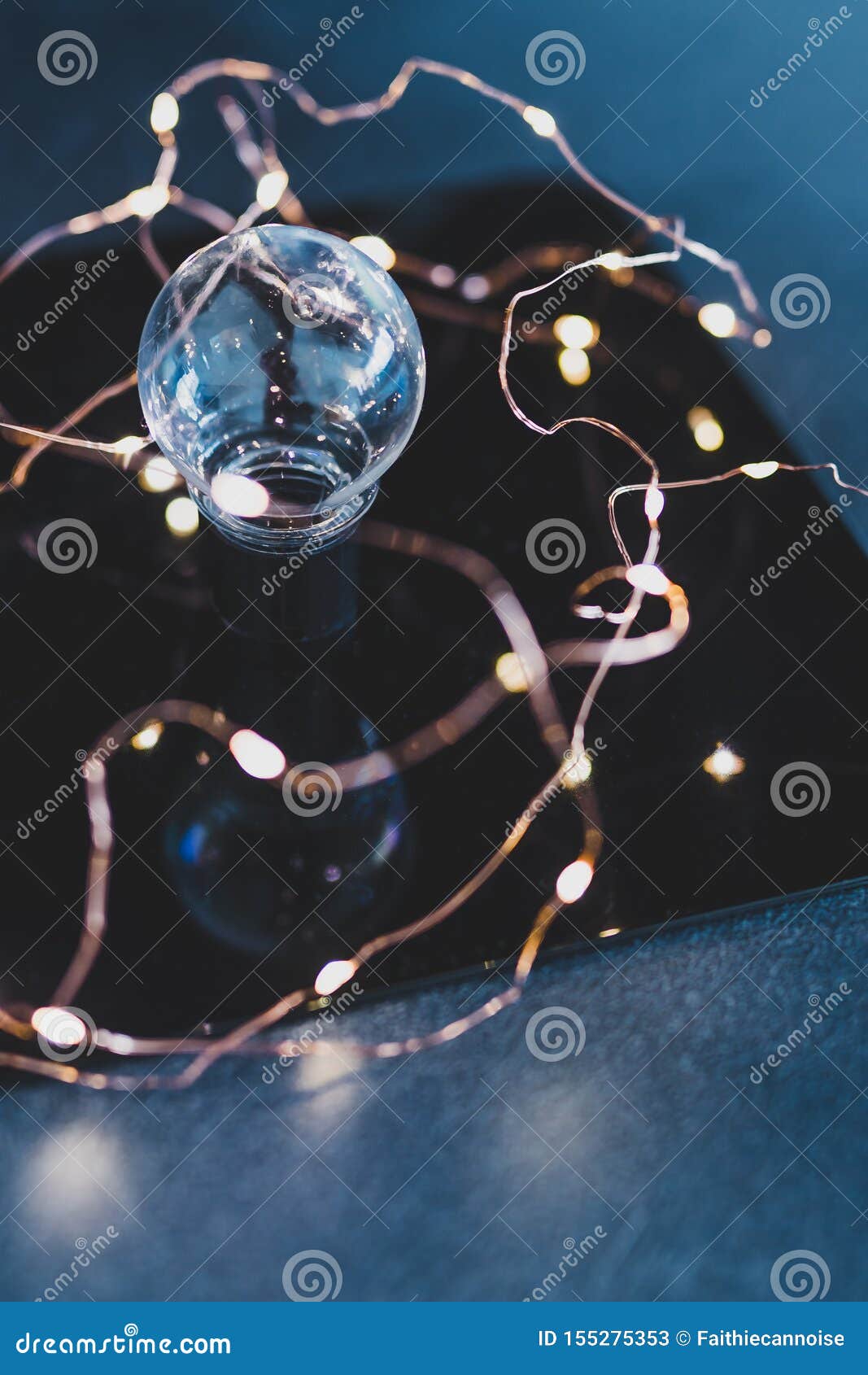Light Bulb on Clipboard with String Lights,new Ideas at Work Stock ...
