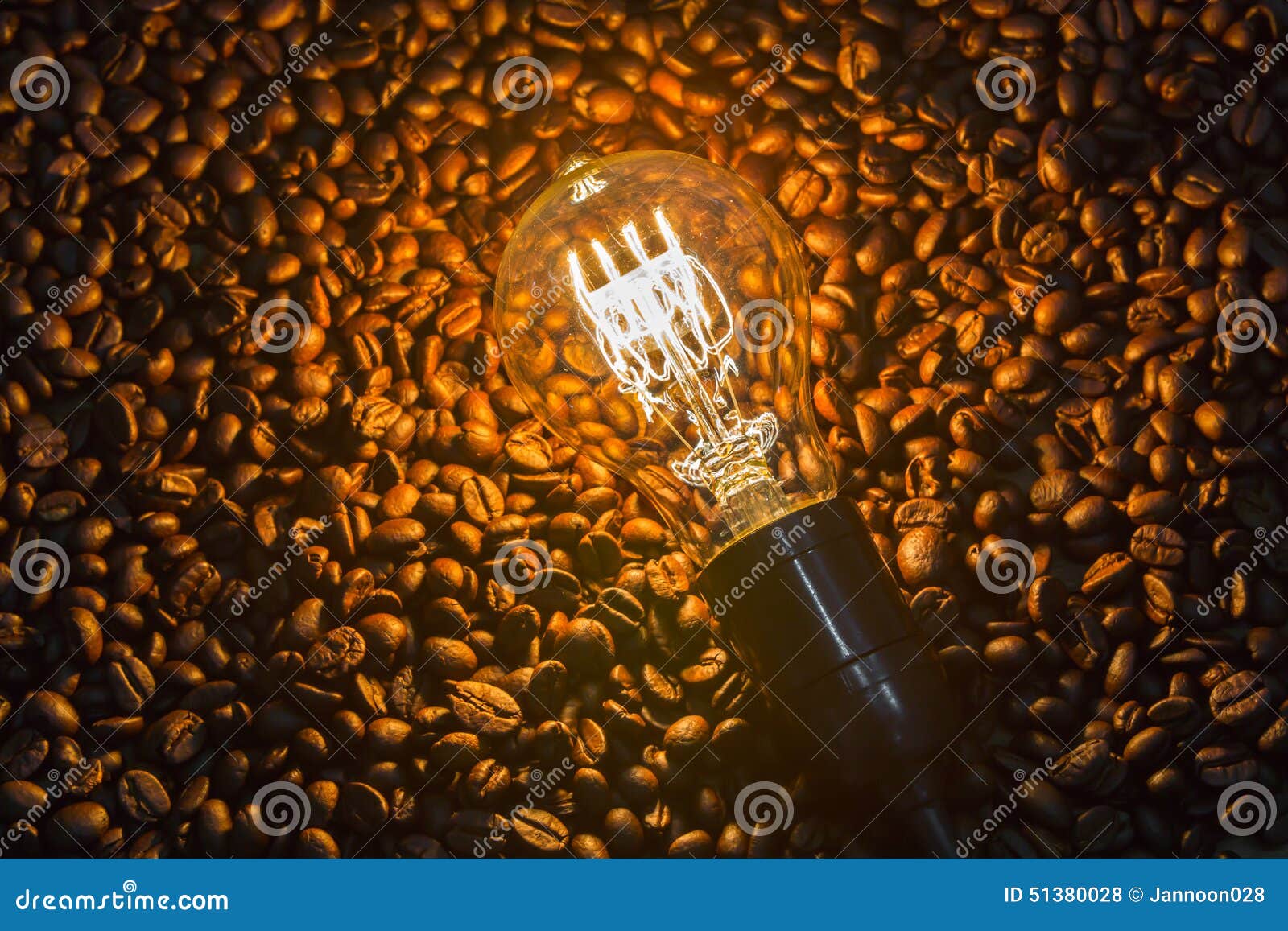Light bulb stock photo. Image of espresso, break, coffee - 51380028