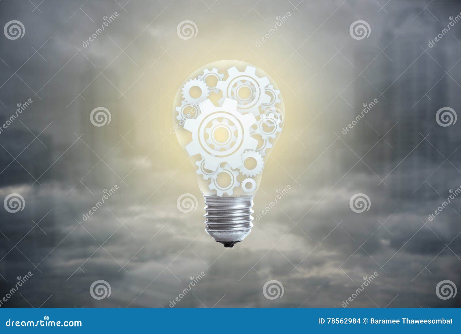 Light Bulb Concept for Great Idea, Innovation and Inspiration. Stock ...