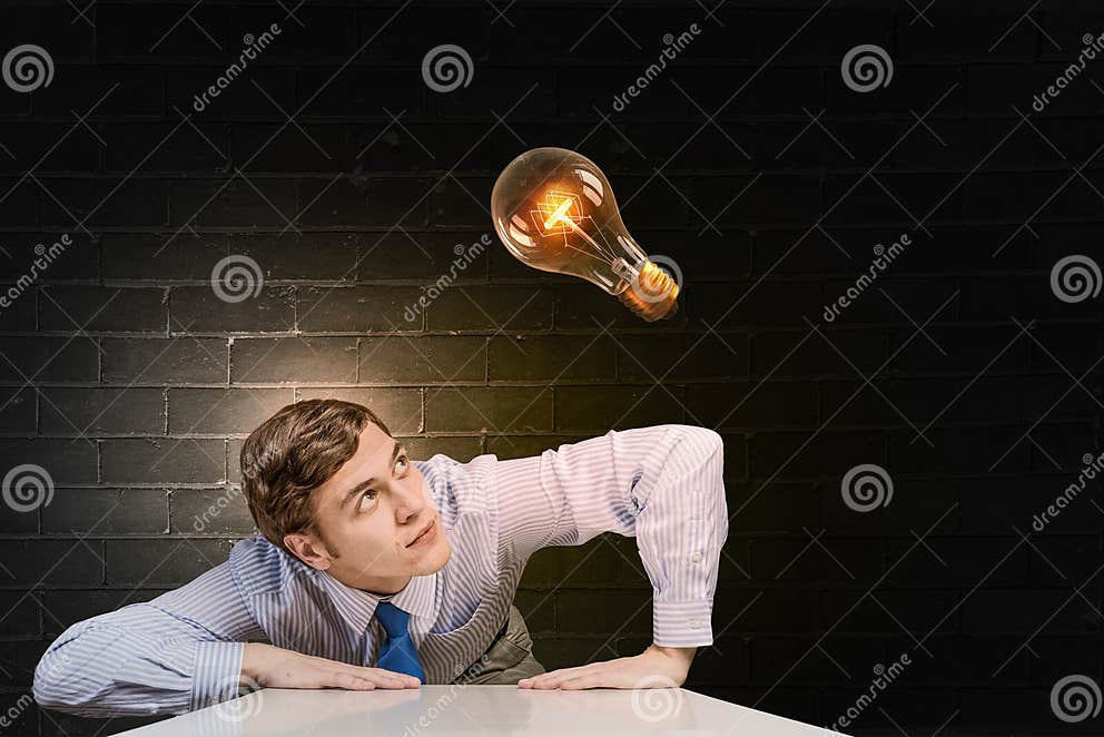 Light bulb concept stock image. Image of creative, mind - 59651299
