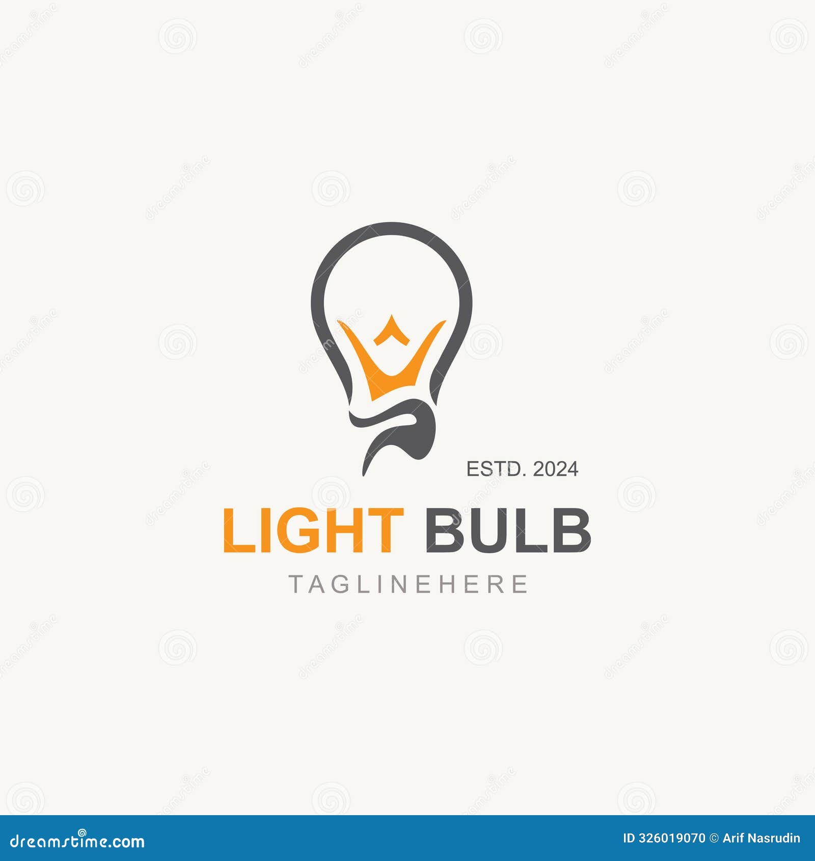 Light Bulb Creative Lamp Logo Icon and Business Design Bulb Digital ...