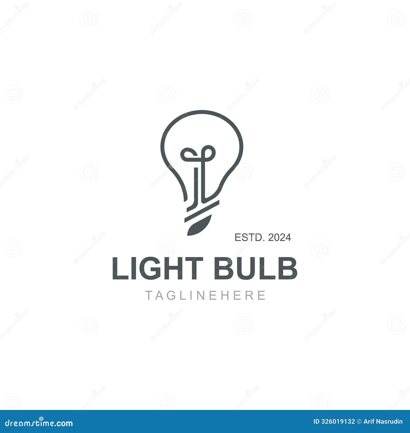 Light Bulb Creative Lamp Logo Icon and Business Design Bulb Digital ...