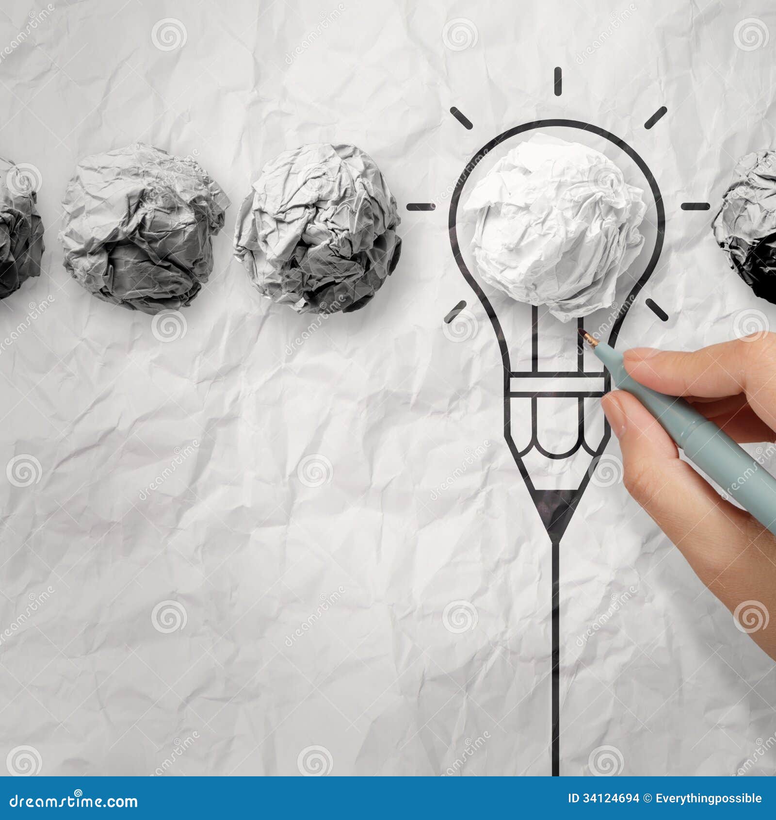 Light Bulb Crumpled Paper in Pencil Light Bulb Stock Photo - Image of ... Light Bulb Crumpled Paper in Pencil Light Bulb Stock Photo - Image of ...
