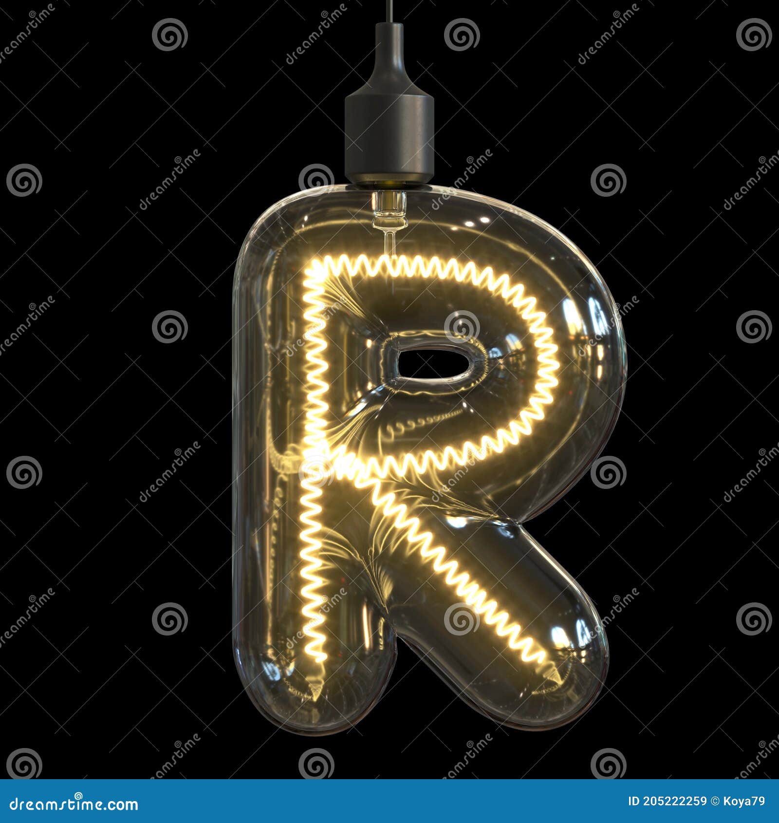 Ice Font 3d Rendering, Letter E Royalty-Free Cartoon | CartoonDealer ...