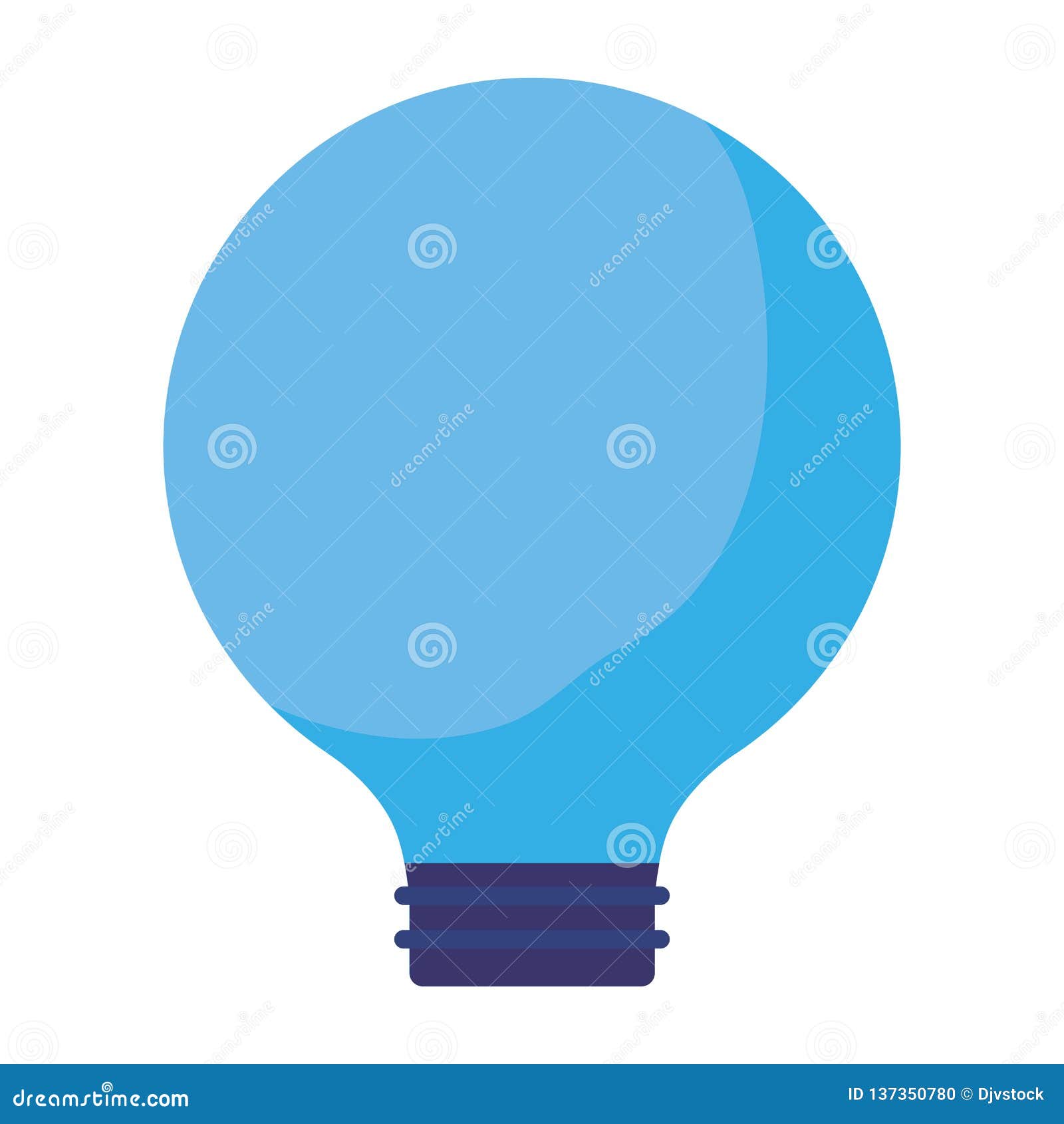 Light bulb design stock vector. Illustration of concept - 137350780