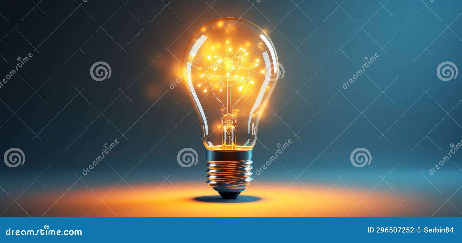 Light Bulb. Develop Creativity and New Ideas Brainstorming Concept ...