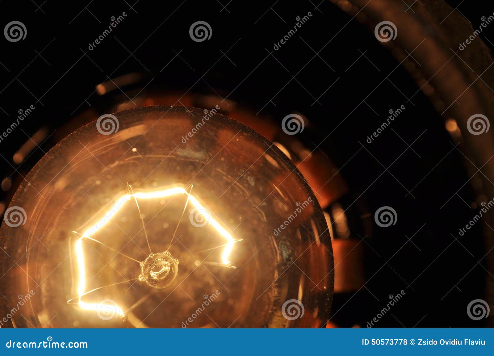 Light bulb elements stock photo. Image of imagination - 50573778