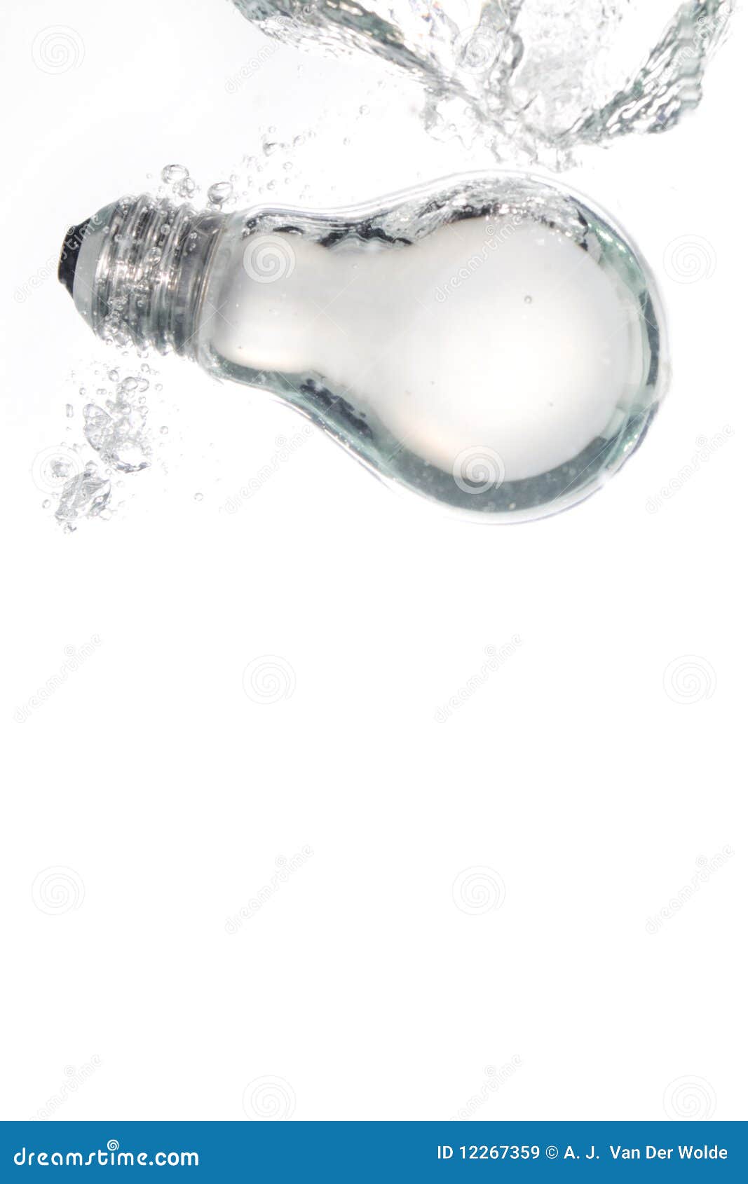 A light bulb falling stock image. Image of innovation - 12267359