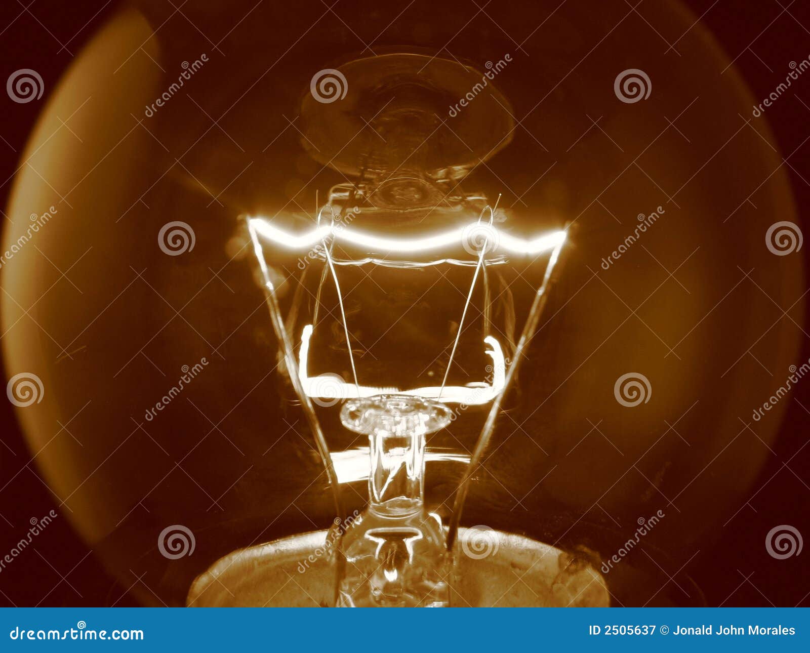Light Bulb Filament stock image. Image of filament, creativity - 2505637