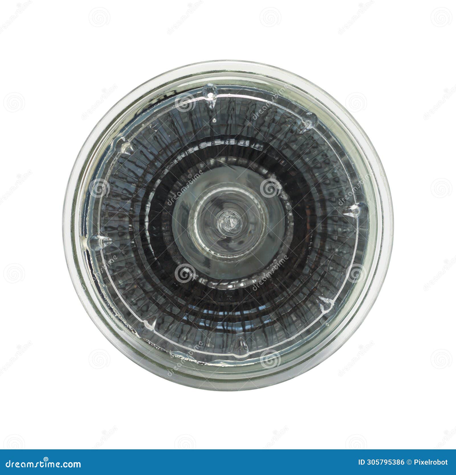 Light Bulb Front View stock photo. Image of halogen - 305795386