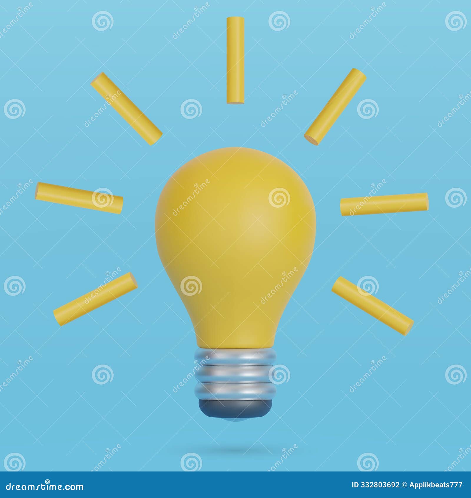 The Light Bulb is Full of Ideas and Creative Thinking, Analytical ...