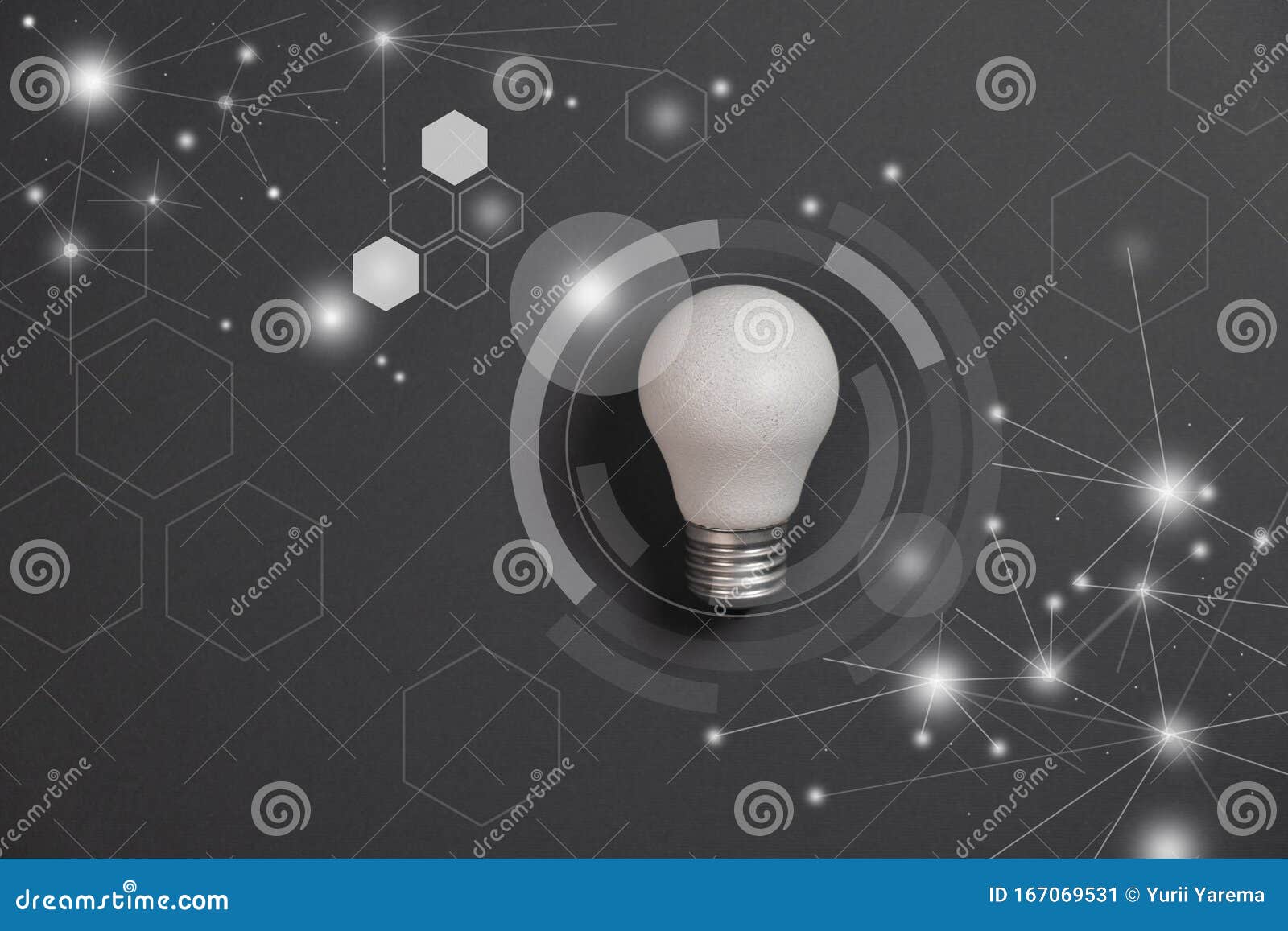 Bulb Future Technology, Innovation Background, Creative Idea Concept ...