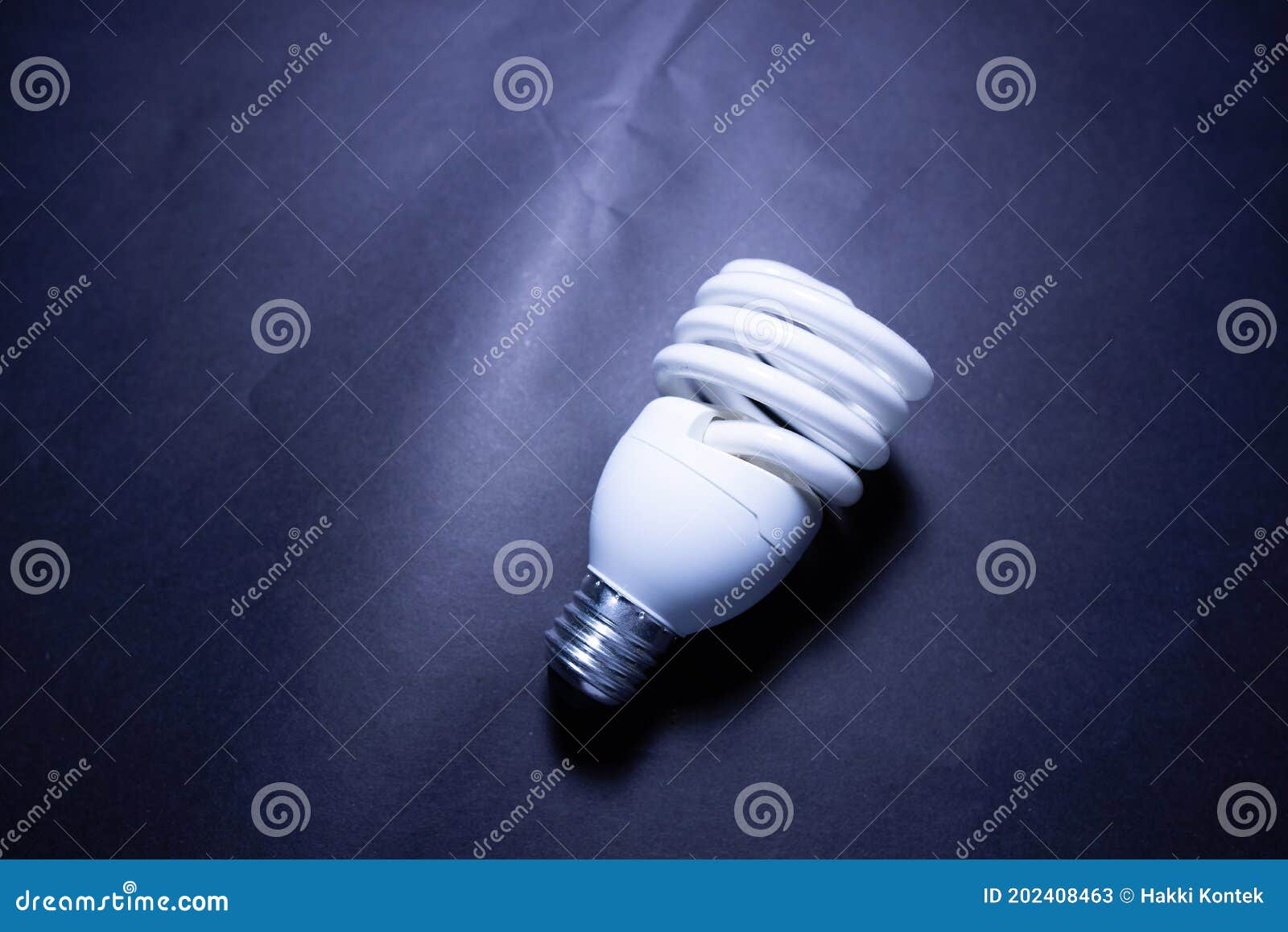 Light Bulb Glowing with Black Background Stock Image - Image of ...