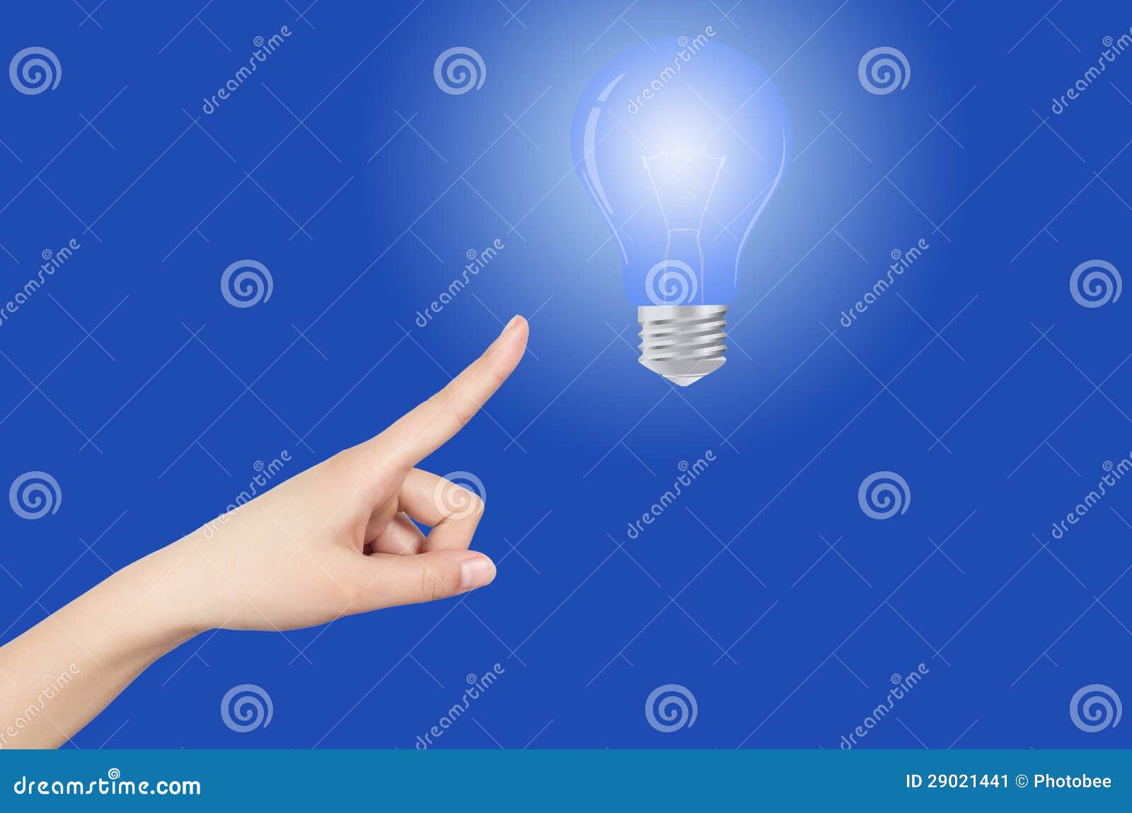 Light bulb hand stock image. Image of lightbulb, light - 29021441