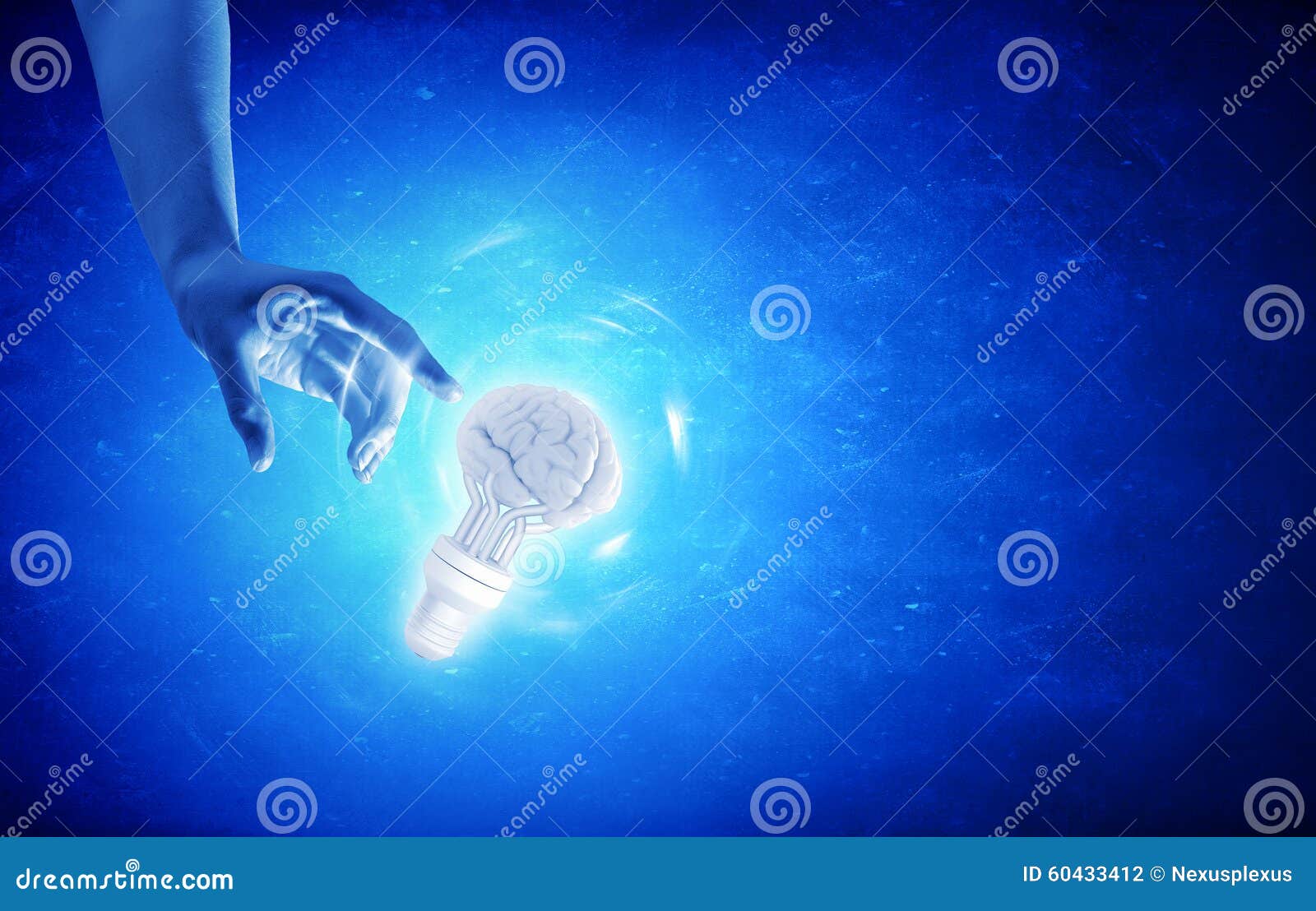 Light bulb in hand stock photo. Image of domination, energy - 60433412