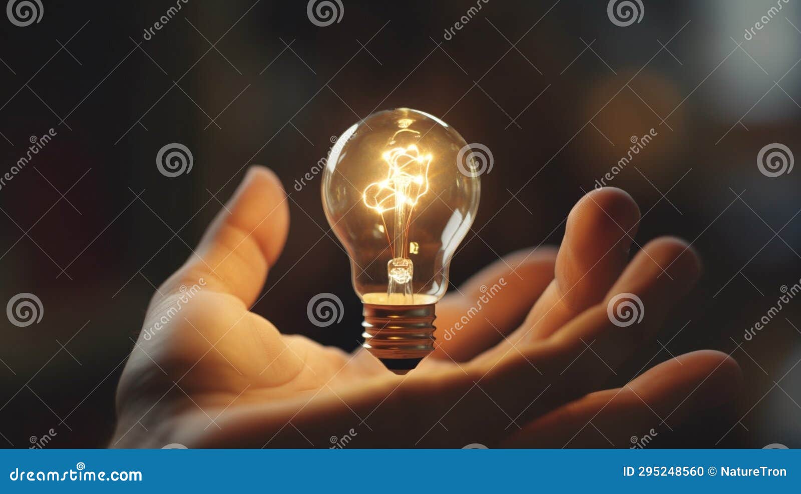Light Bulb in Hands Hand Holding Bulb Light Bulb in Hand Stock ...