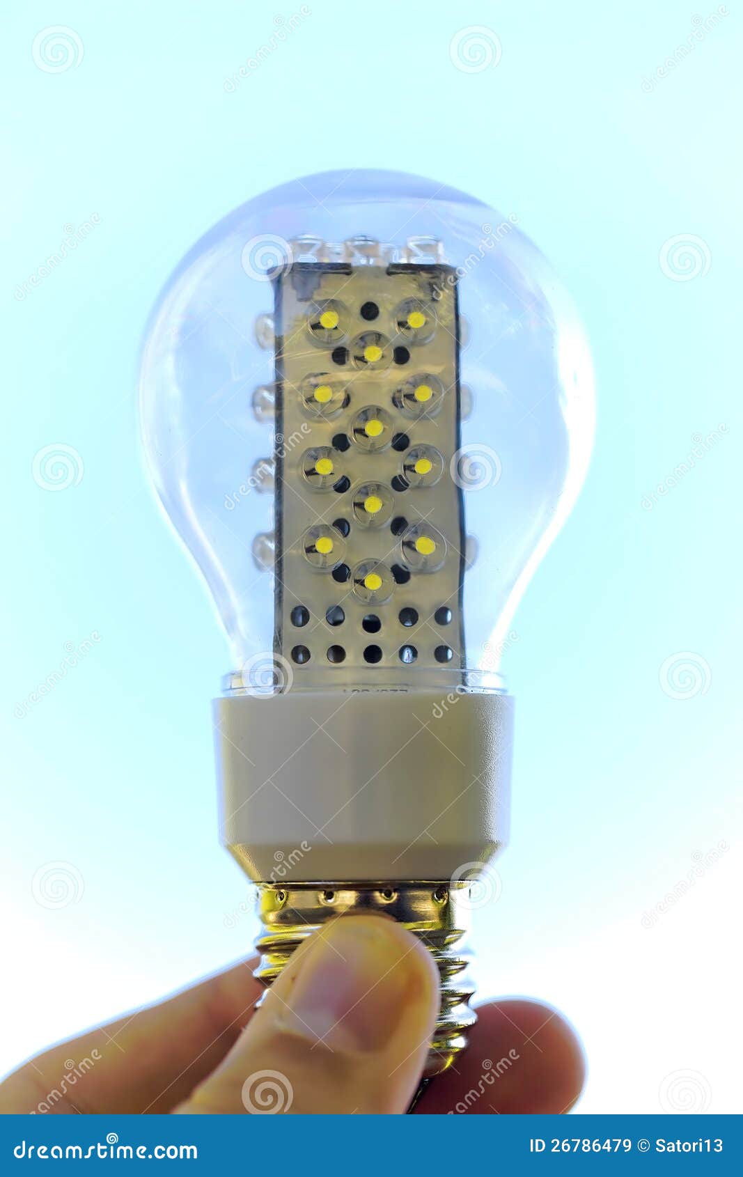 Light bulb held in palm stock image. Image of device - 26786479
