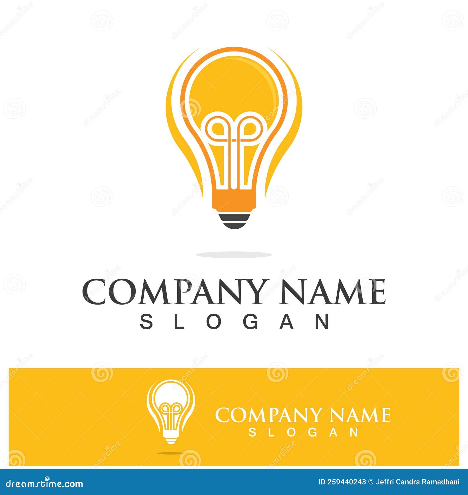 Simple Light Bulb Icon Vector Symbol Illustration Stock Vector ...