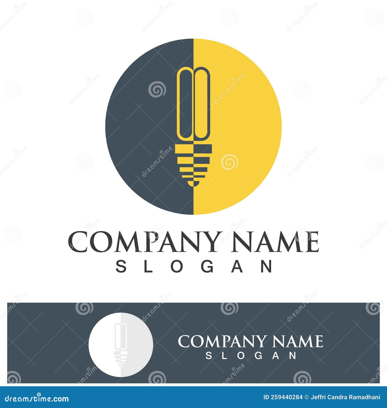 Simple Light Bulb Icon Vector Symbol Illustration Stock Vector ...