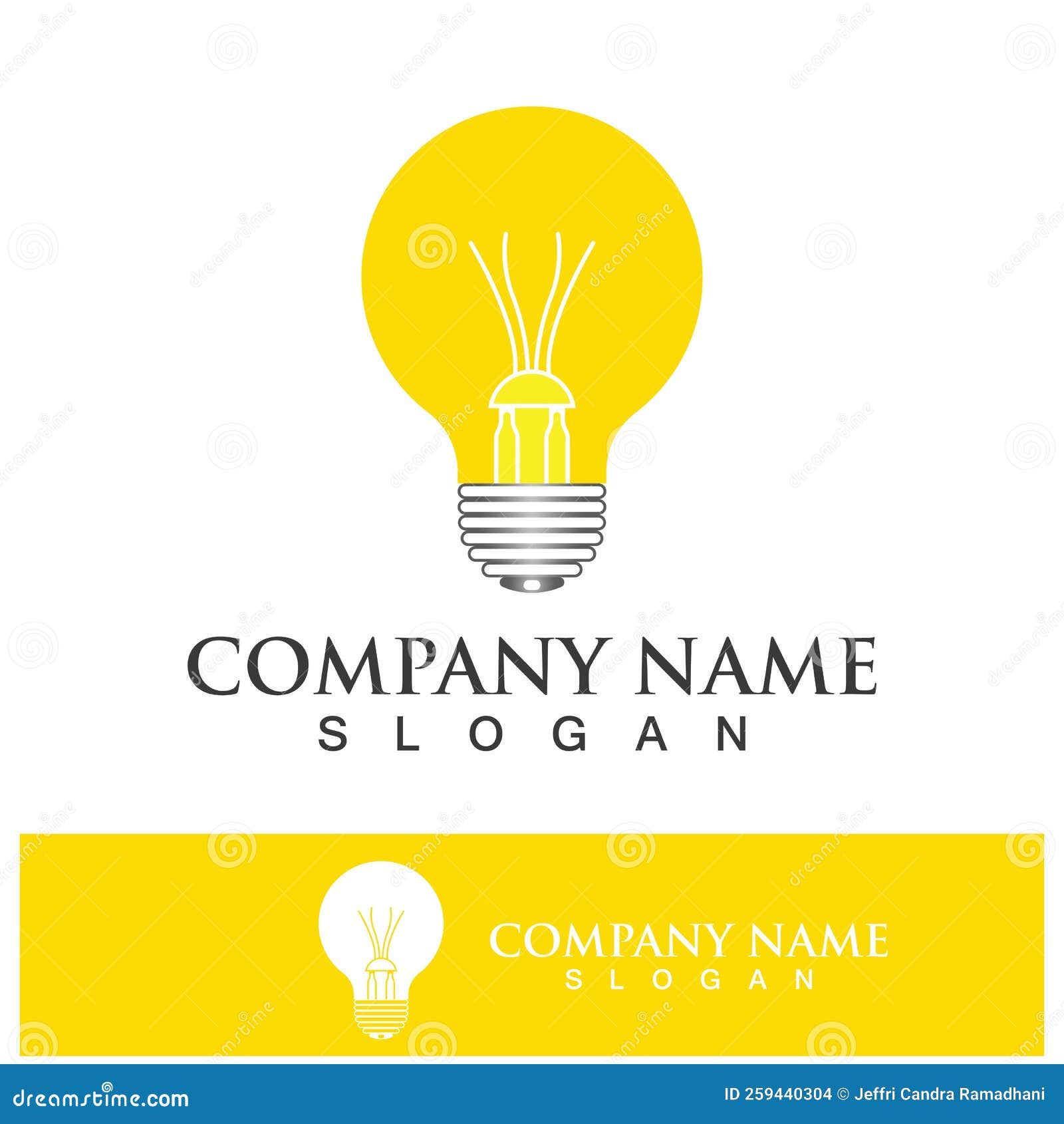 Simple Light Bulb Icon Vector Symbol Illustration Stock Vector ...